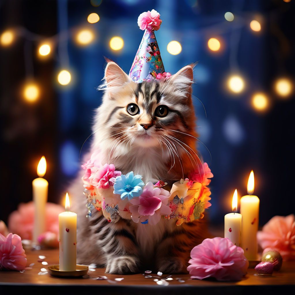 Birthday Cat Wallpapers - Top Free Birthday Cat Backgrounds ...