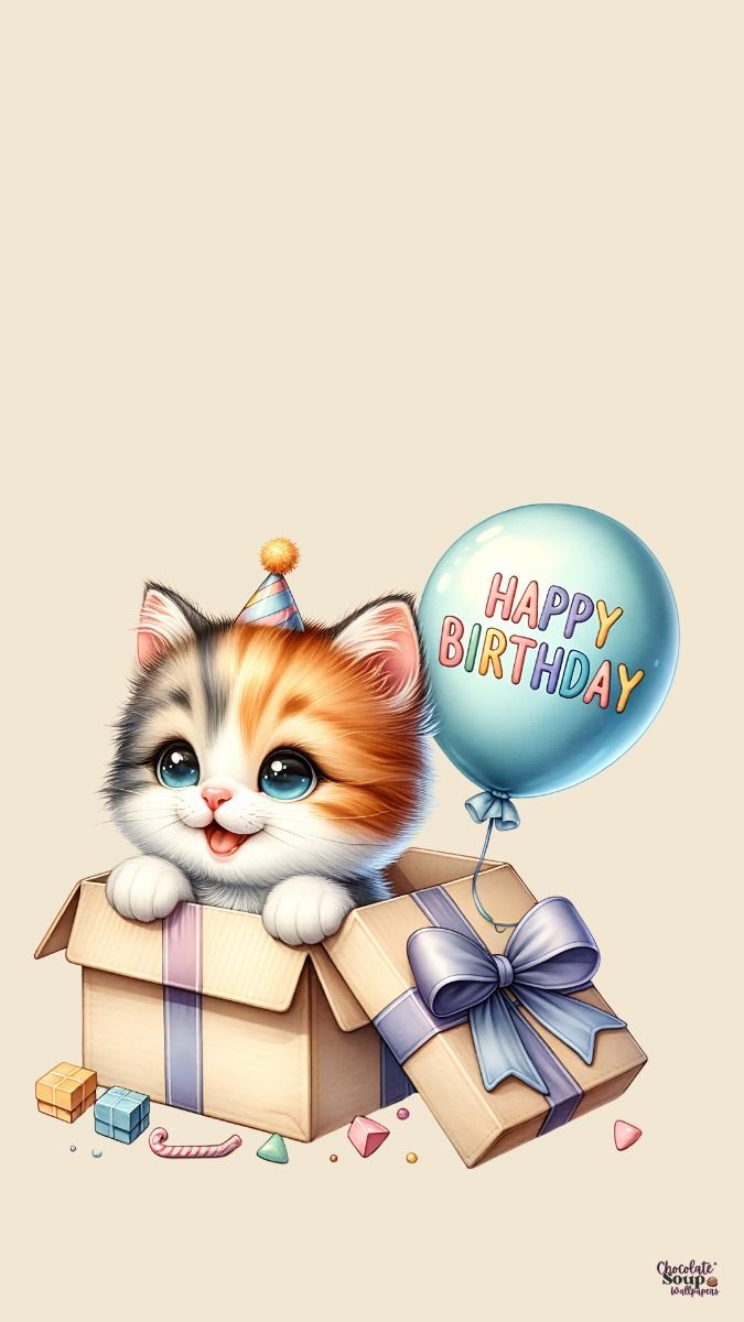 Birthday Cat Wallpapers - Top Free Birthday Cat Backgrounds ...