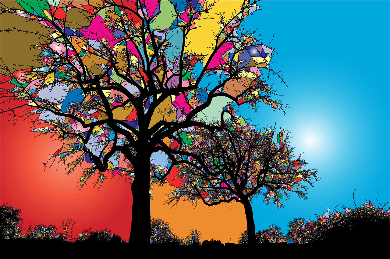 Psychedelic Tree Wallpapers - Top Free Psychedelic Tree Backgrounds ...