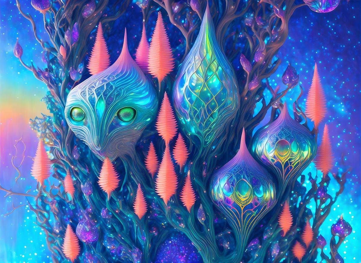 Psychedelic Tree Wallpapers - Top Free Psychedelic Tree Backgrounds - WallpaperAccess