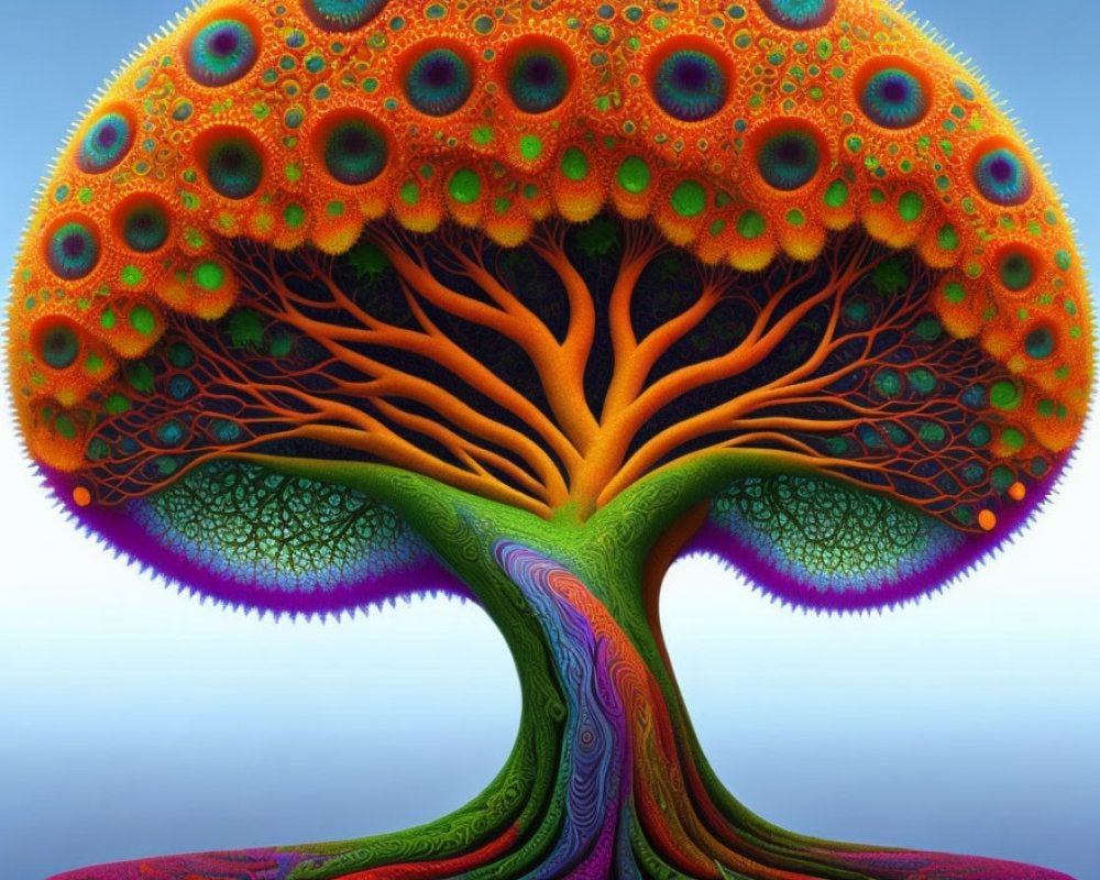 Psychedelic Tree Wallpapers - Top Free Psychedelic Tree Backgrounds ...