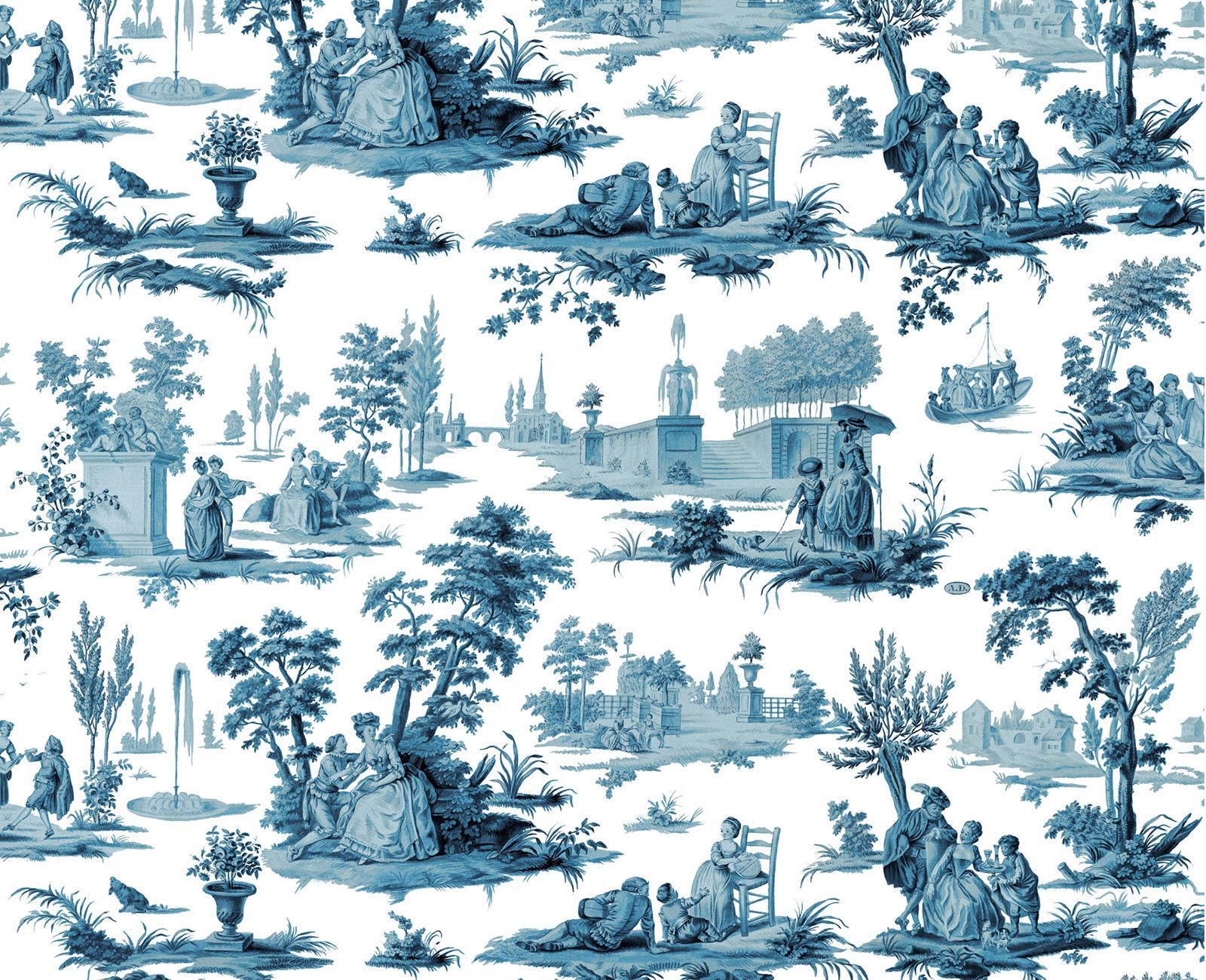 Toile De Jouy Wallpapers - Top Free Toile De Jouy Backgrounds - WallpaperAccess