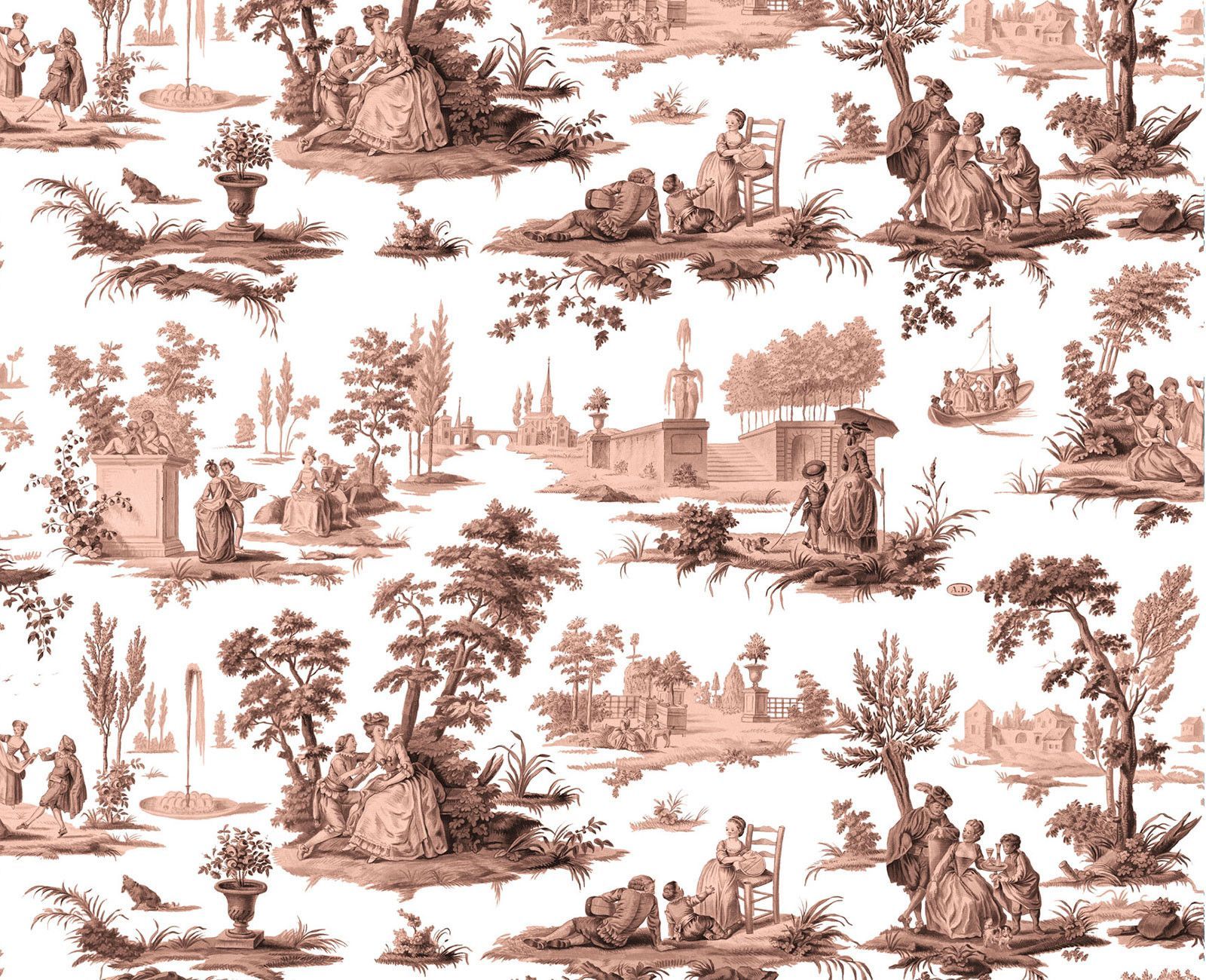 Toile De Jouy Wallpapers - Top Free Toile De Jouy Backgrounds ...