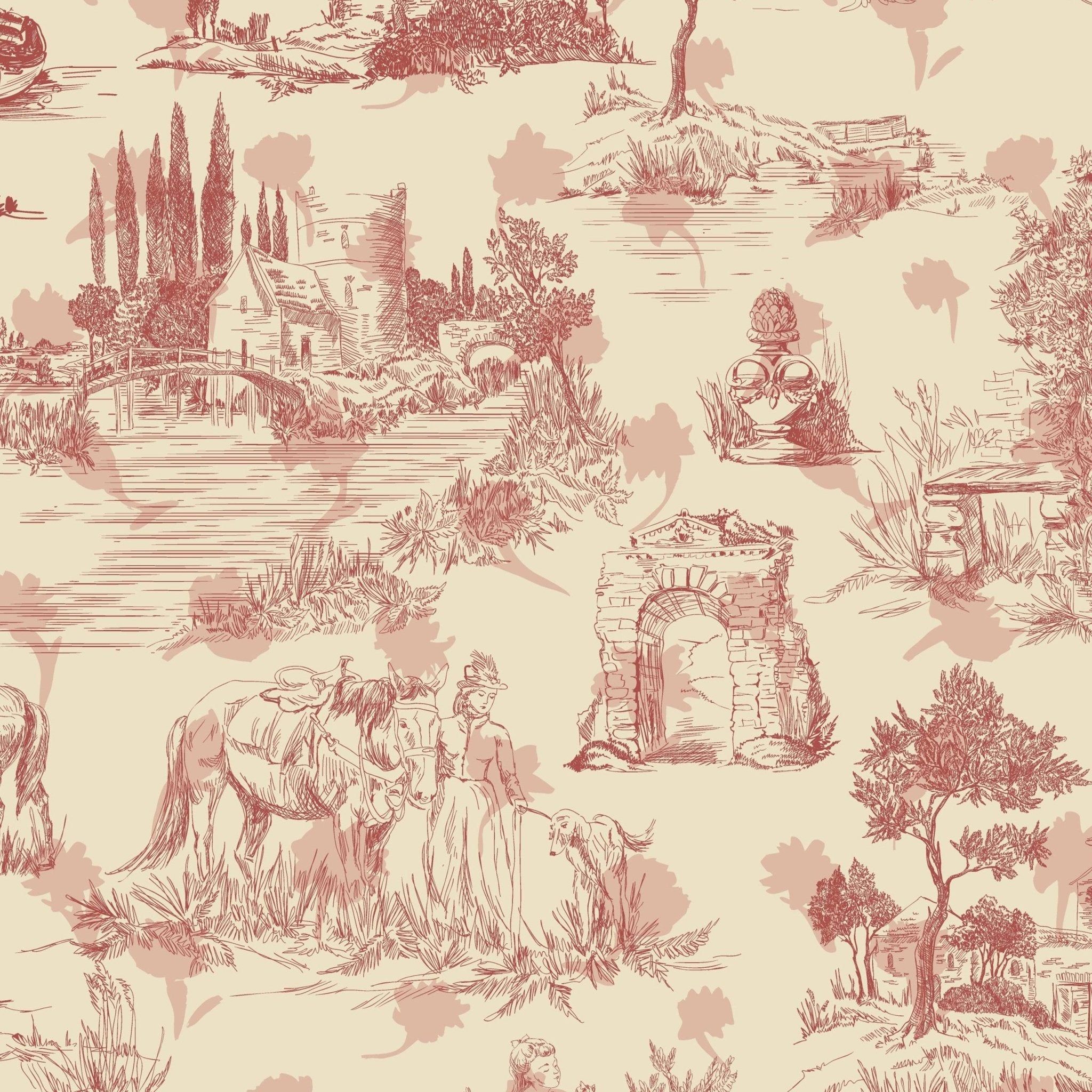 Toile De Jouy Wallpapers - Top Free Toile De Jouy Backgrounds ...