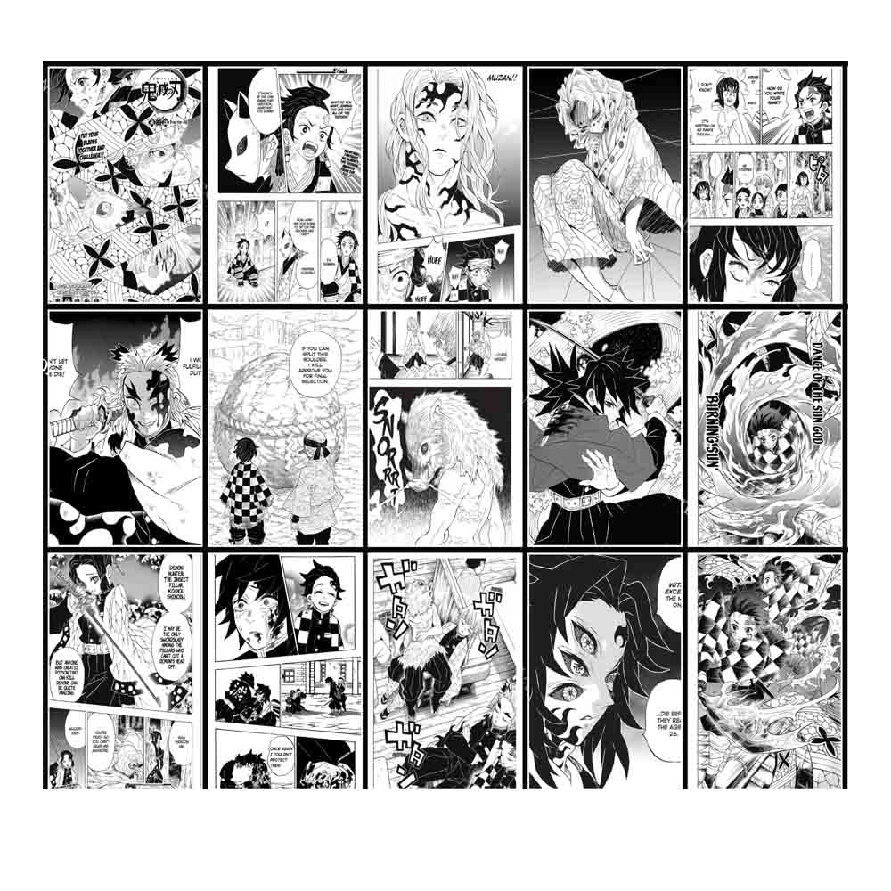 Demon Slayer Manga Panel Wallpapers - Top Free Demon Slayer Manga Panel ...