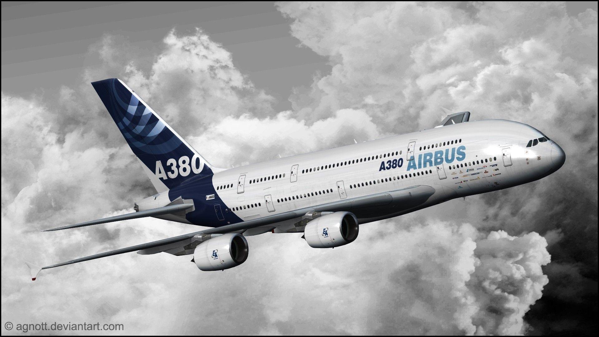 Airbus A380 Wallpapers - Top Free Airbus A380 Backgrounds - WallpaperAccess