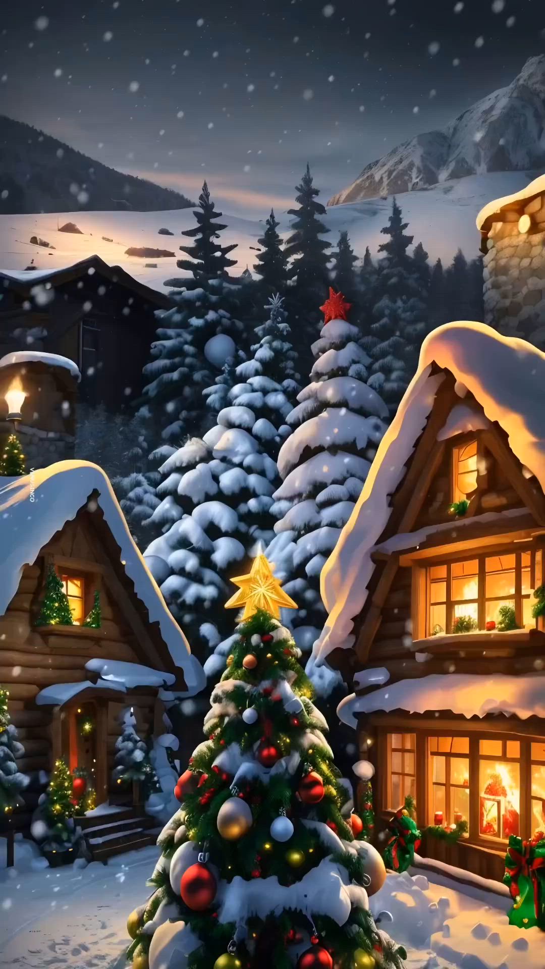 Moving Christmas Wallpapers - Top Free Moving Christmas Backgrounds - WallpaperAccess