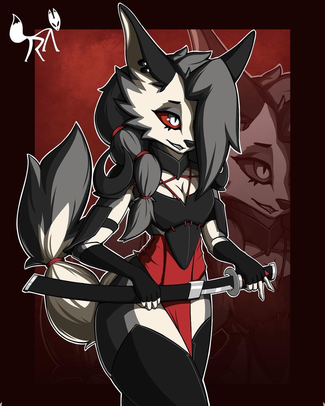 Loona Wolf Wallpapers - Top Free Loona Wolf Backgrounds - WallpaperAccess