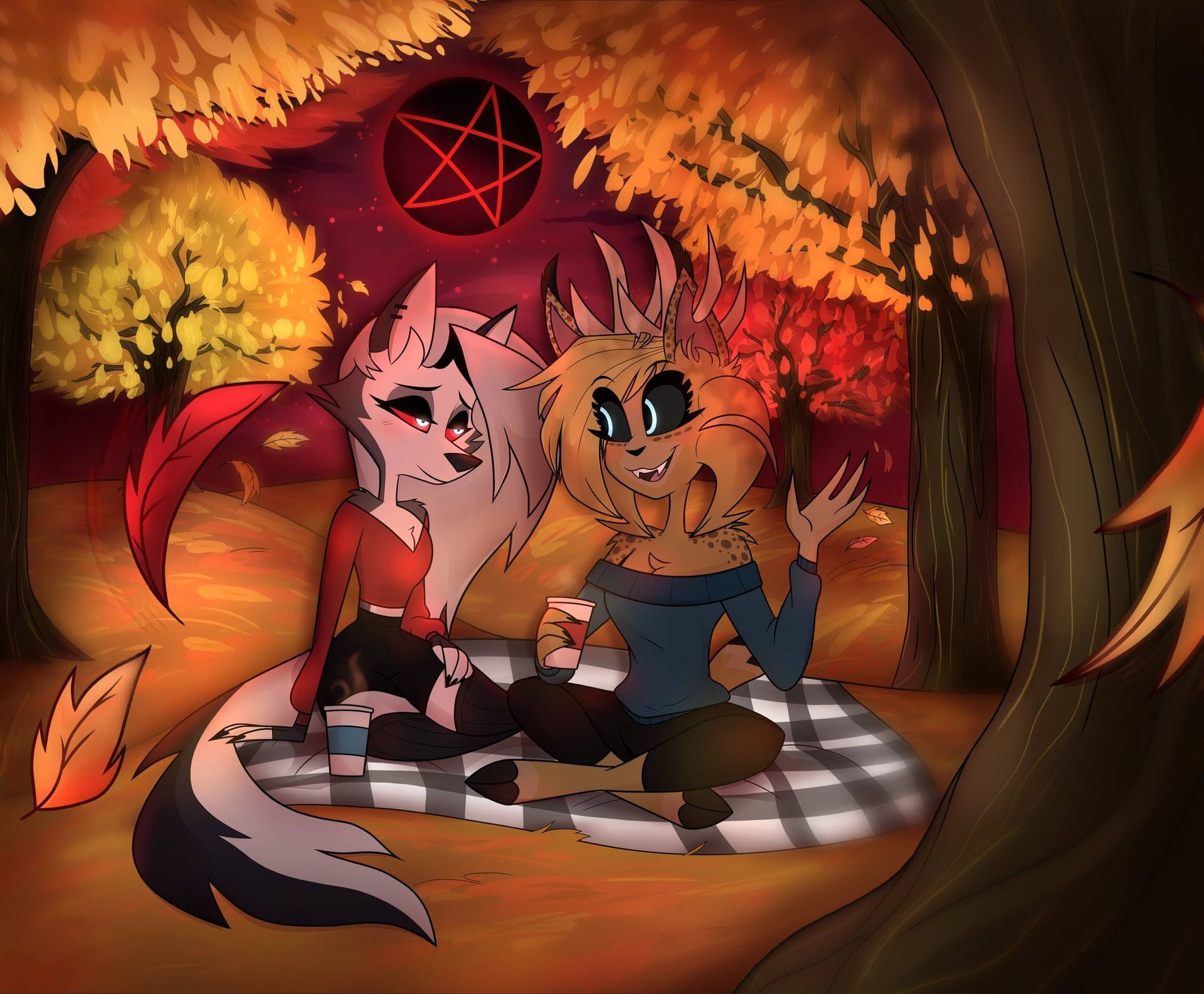 Loona Wolf Wallpapers - Top Free Loona Wolf Backgrounds - WallpaperAccess