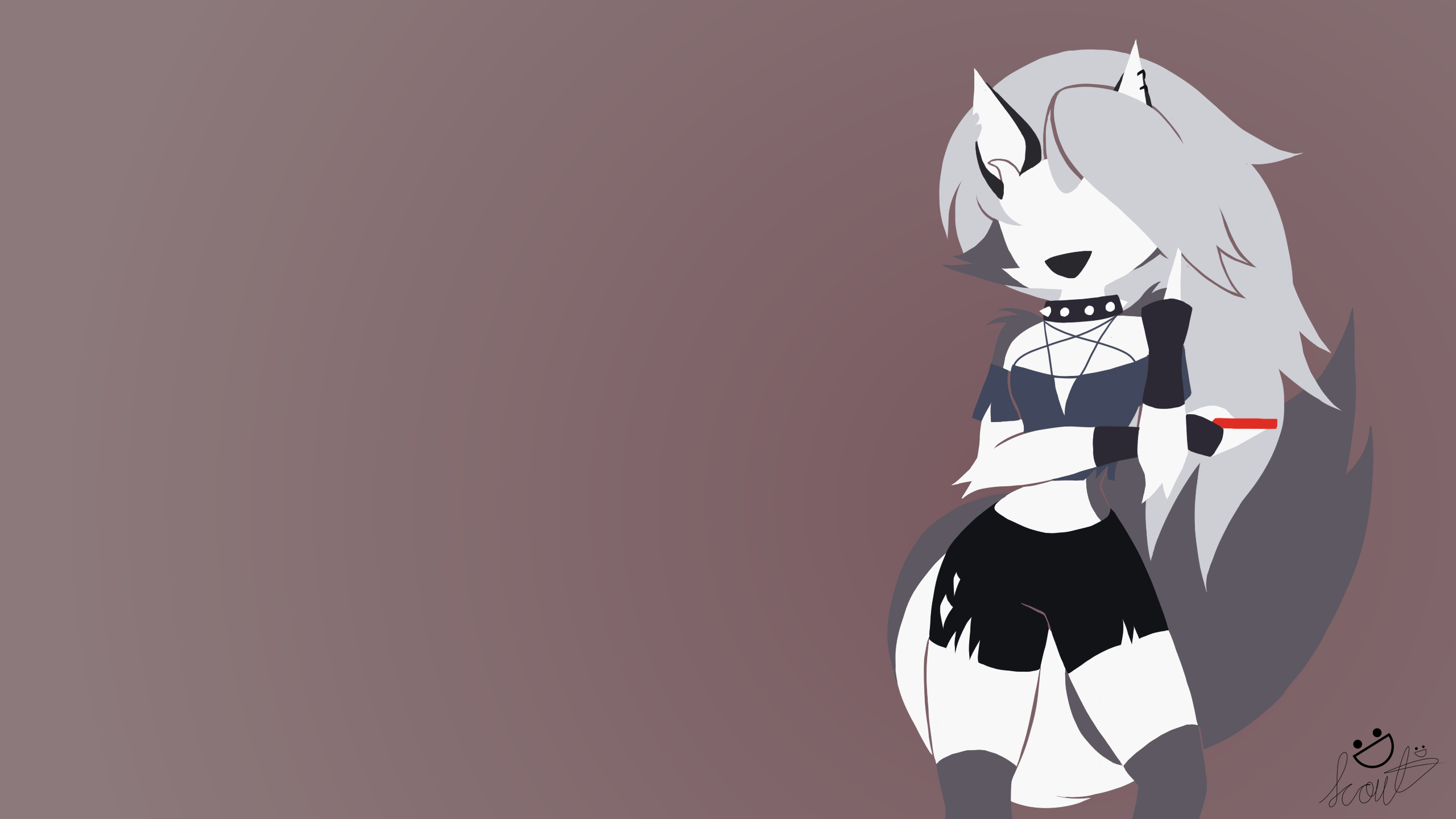 Loona Wolf Wallpapers - Top Free Loona Wolf Backgrounds - WallpaperAccess