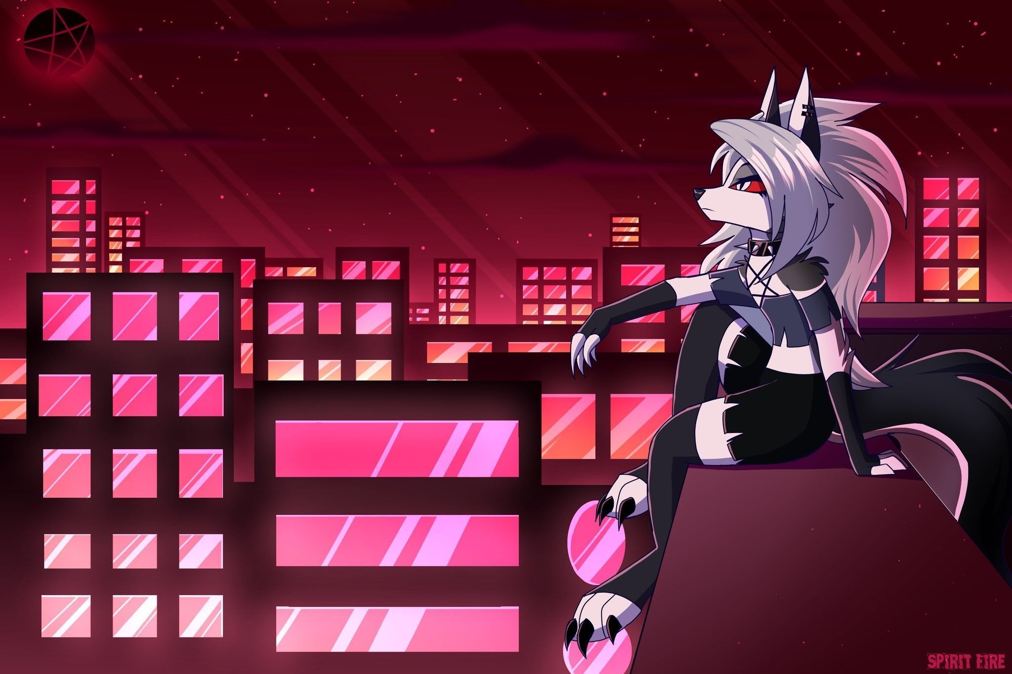 Loona Wolf Wallpapers - Top Free Loona Wolf Backgrounds - WallpaperAccess