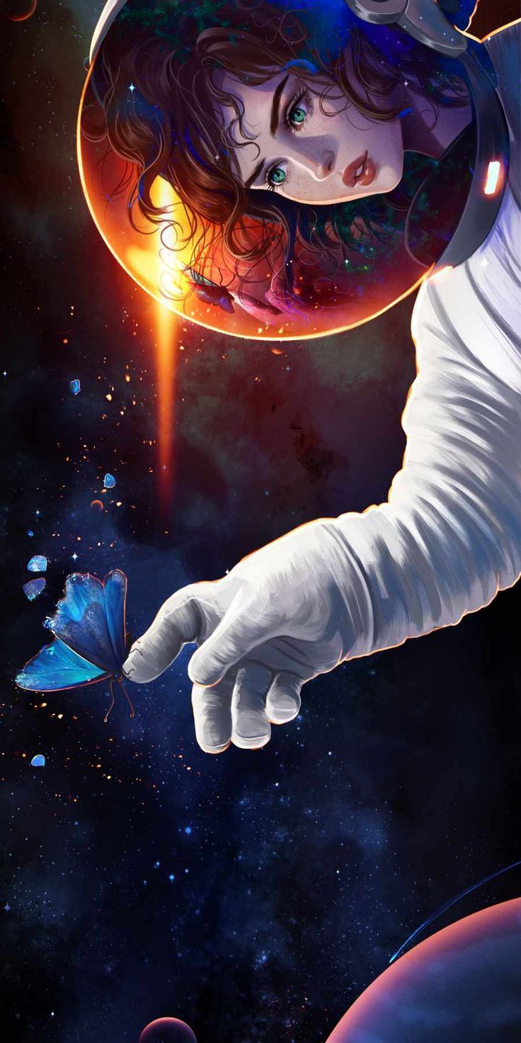 Girl In Space Wallpapers - Top Free Girl In Space Backgrounds ...