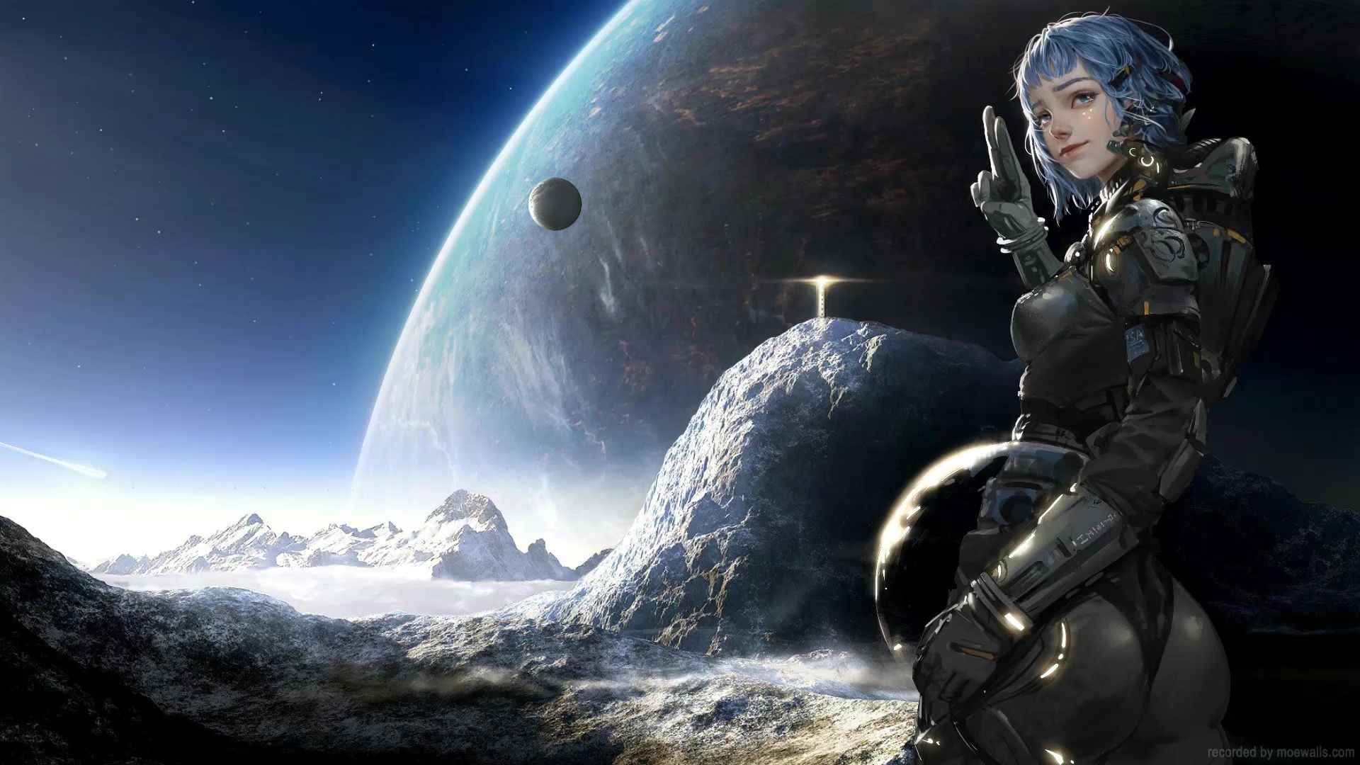 Girl In Space Wallpapers - Top Free Girl In Space Backgrounds ...