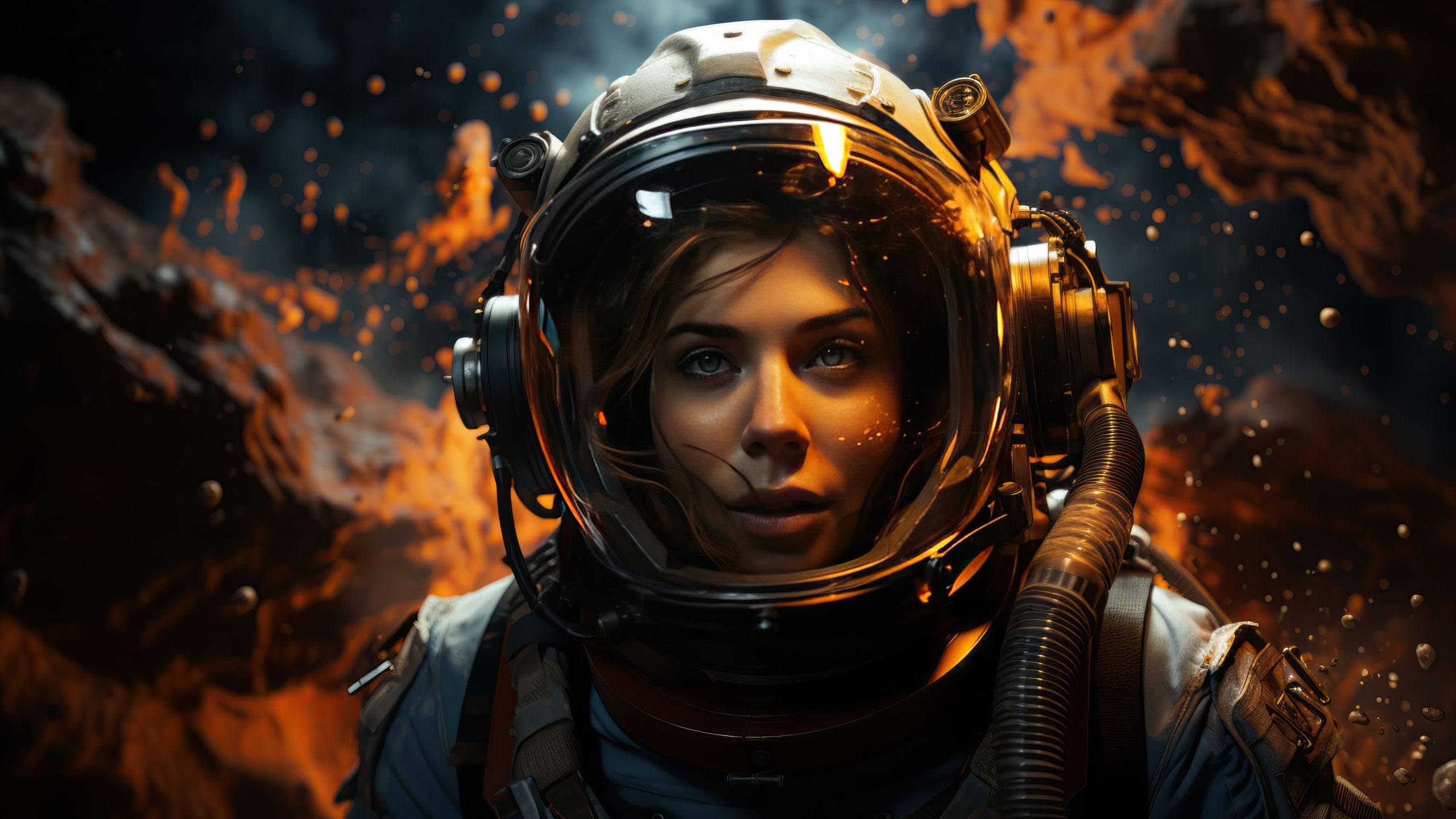 Girl In Space Wallpapers - Top Free Girl In Space Backgrounds ...