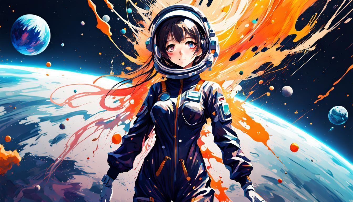 Girl In Space Wallpapers - Top Free Girl In Space Backgrounds ...