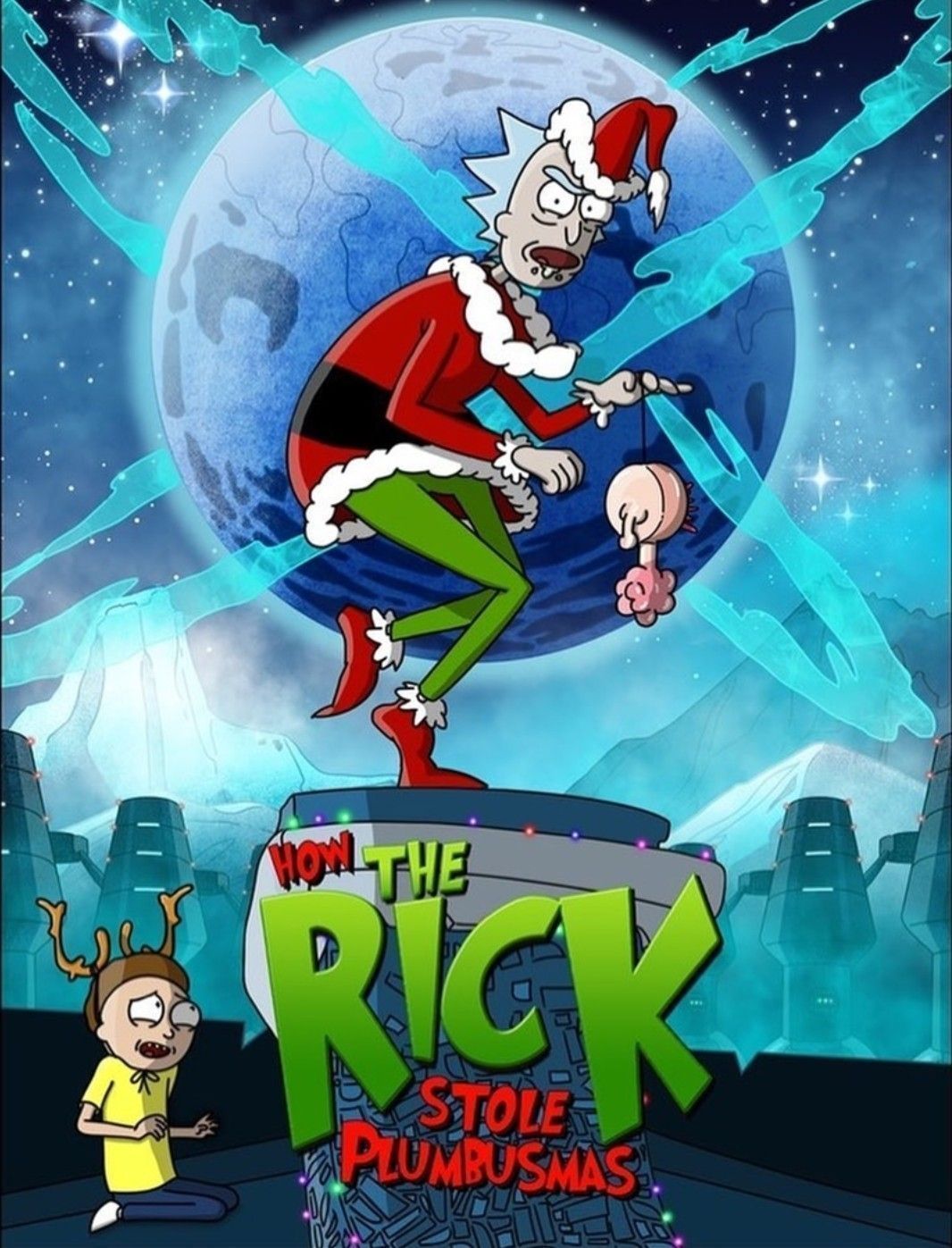 Rick and Morty Christmas Wallpapers - Top Free Rick and Morty Christmas ...