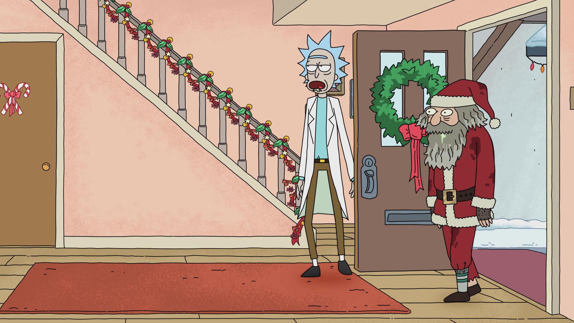 Rick and Morty Christmas Wallpapers - Top Free Rick and Morty Christmas ...