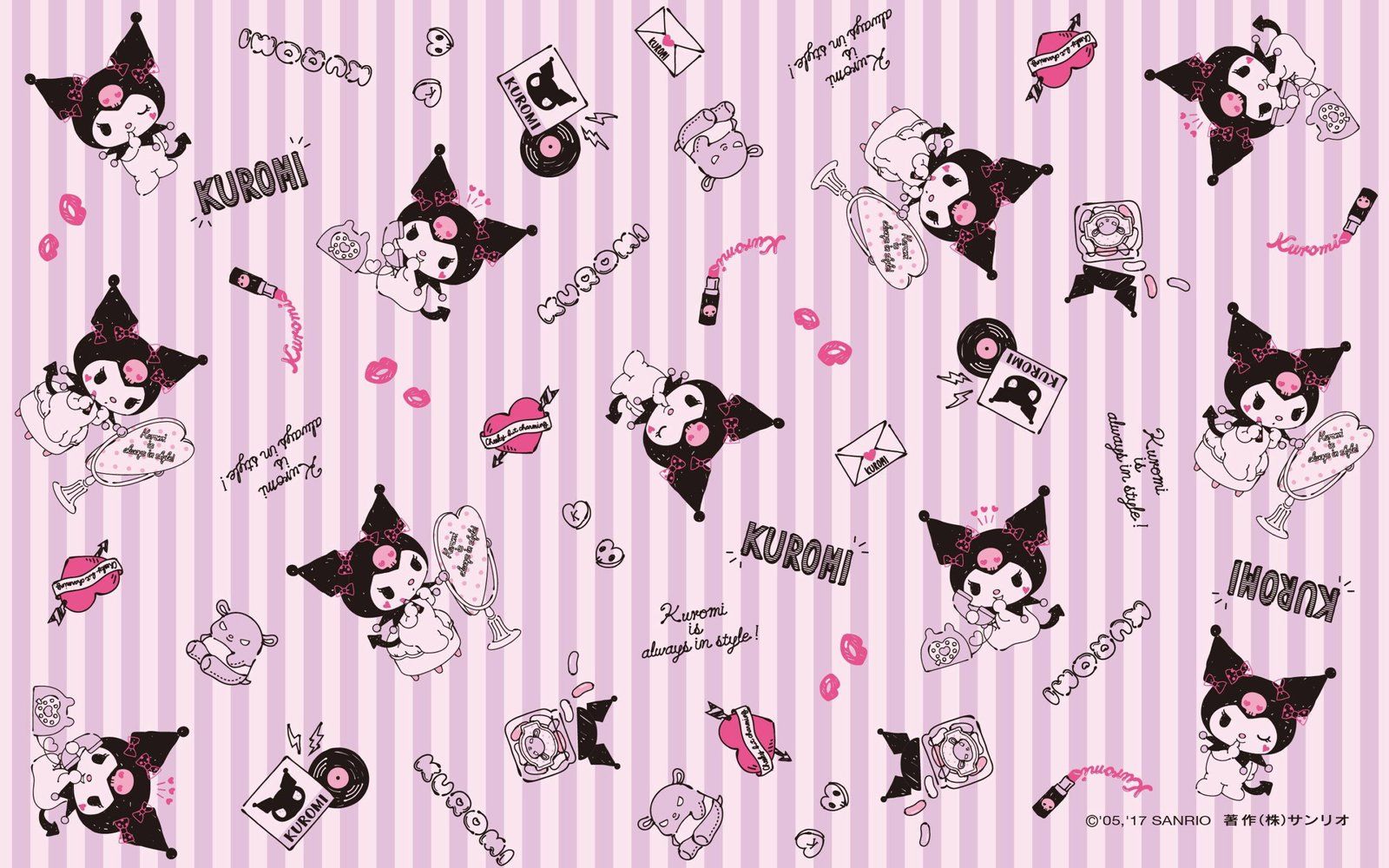 Kuromi Christmas Wallpapers - Top Free Kuromi Christmas Backgrounds ...