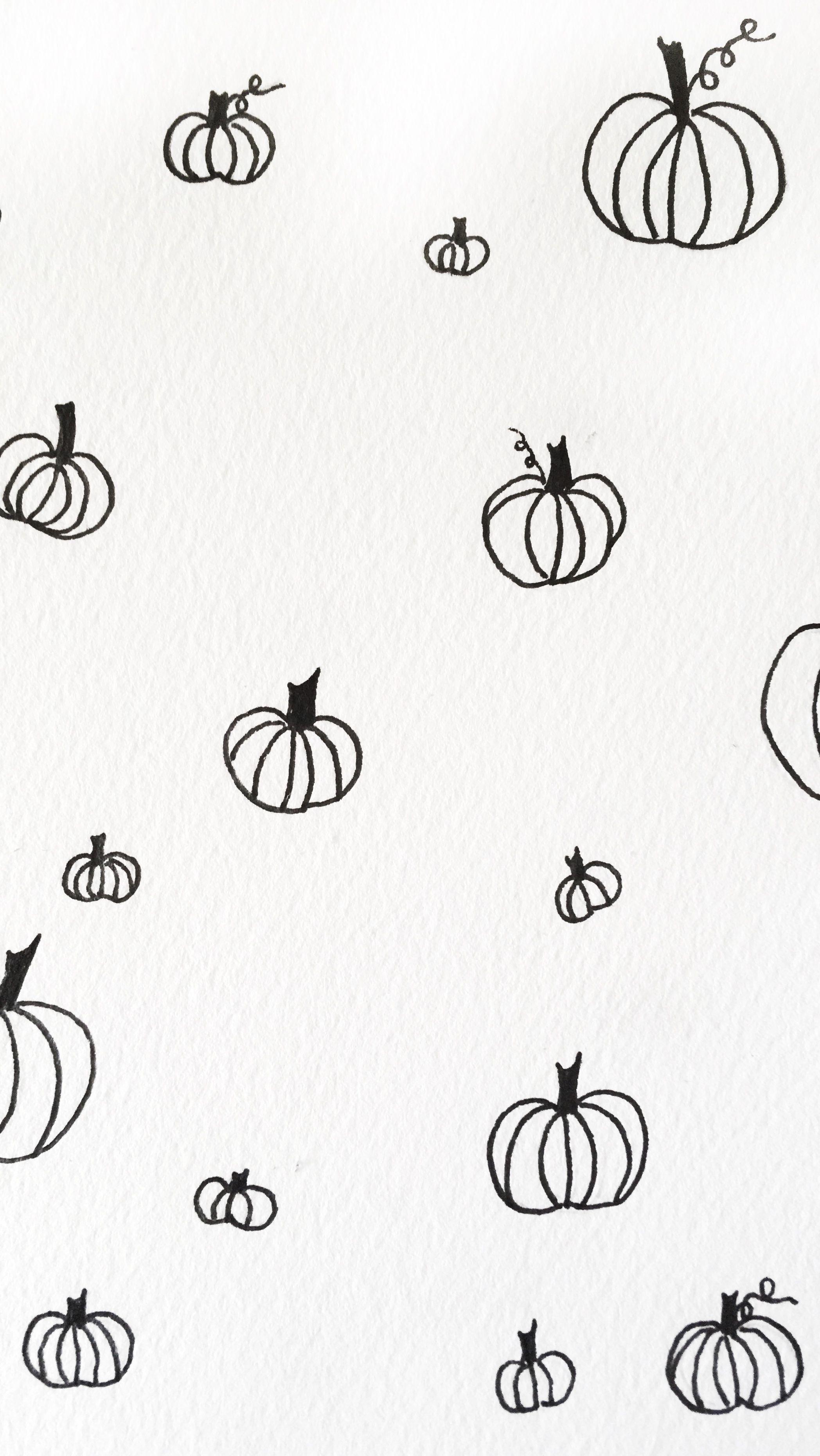 Watercolor Pumpkin Wallpapers - Top Free Watercolor Pumpkin Backgrounds ...