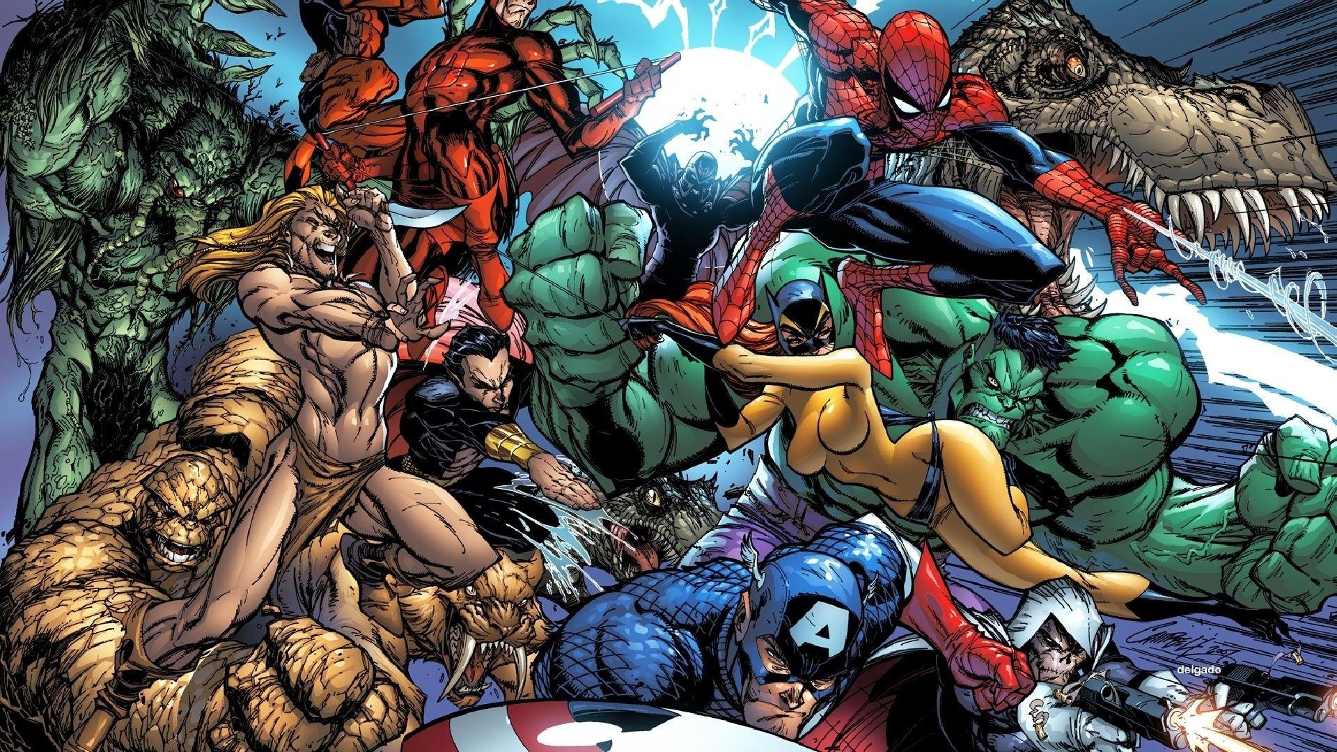 Classic Marvel Wallpapers - Top Free Classic Marvel Backgrounds ...