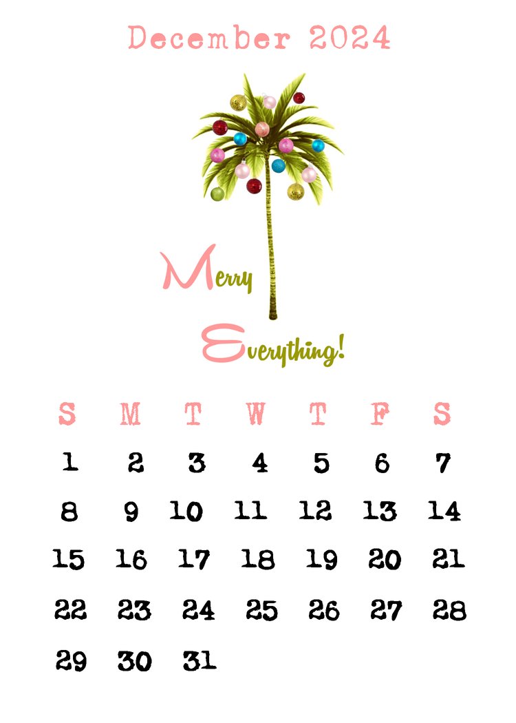 Christmas Calendar 2024 Wallpapers - Top Free Christmas Calendar 2024 ...
