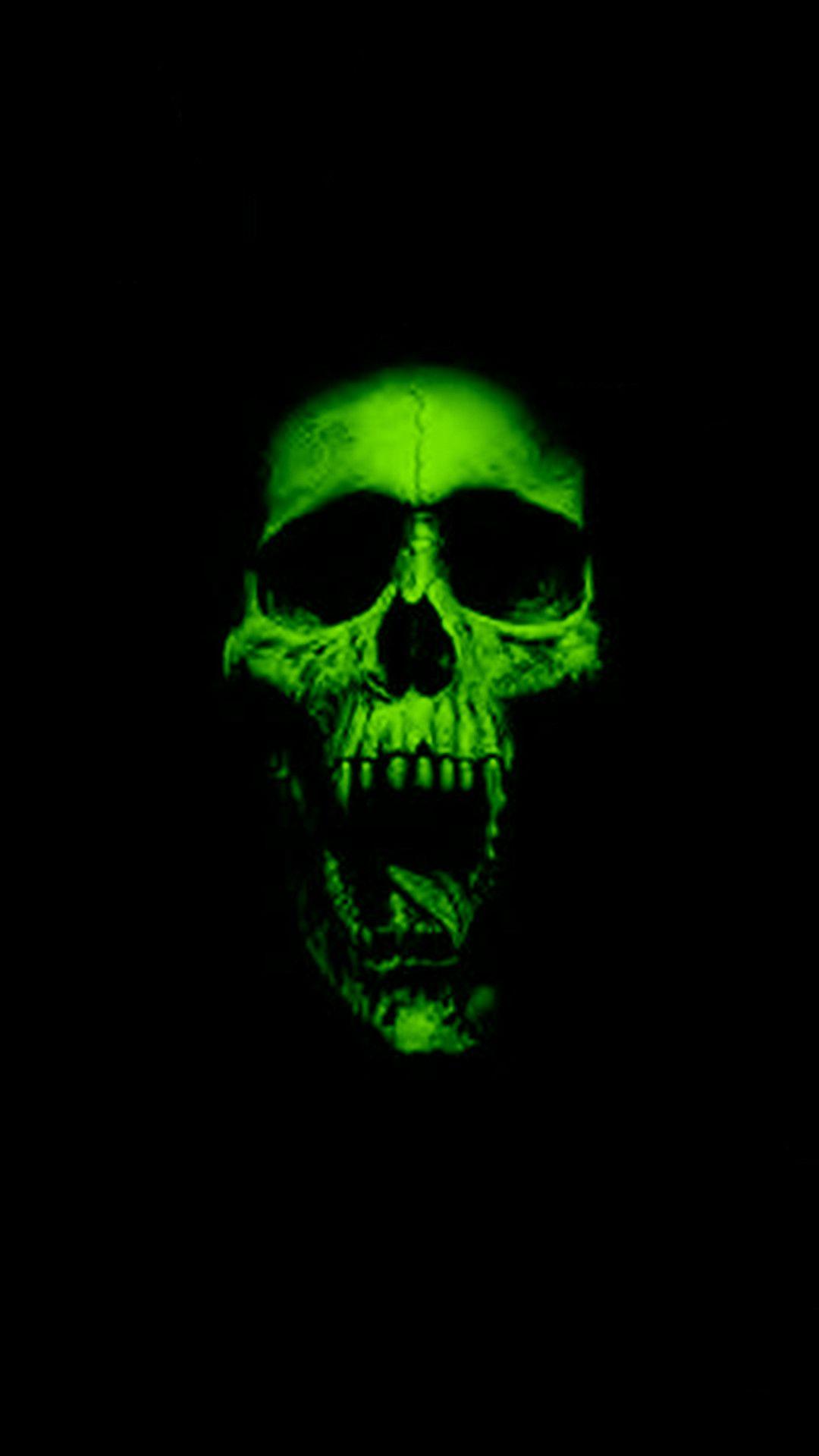 Green Skull Wallpapers - Top Free Green Skull Backgrounds - WallpaperAccess