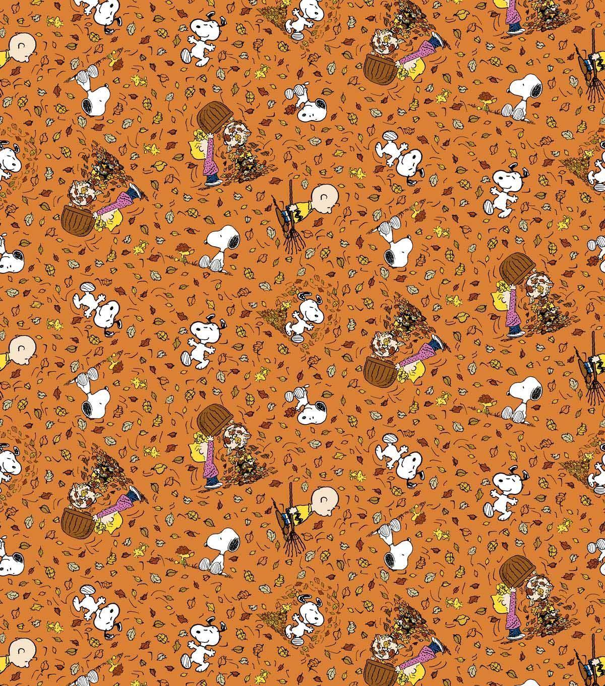Snoopy Fall Wallpapers - Top Free Snoopy Fall Backgrounds - WallpaperAccess