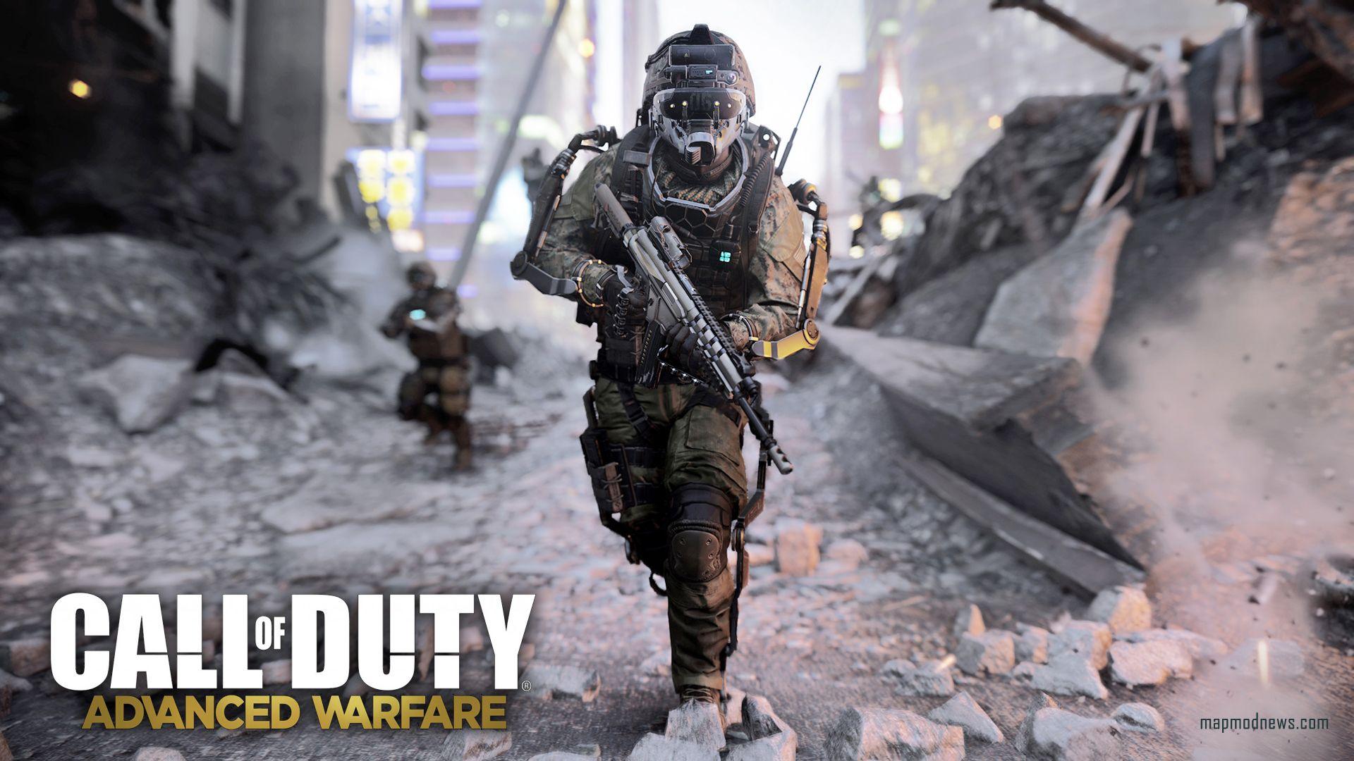 Call Of Duty Advanced Warfare Logo Wallpaper