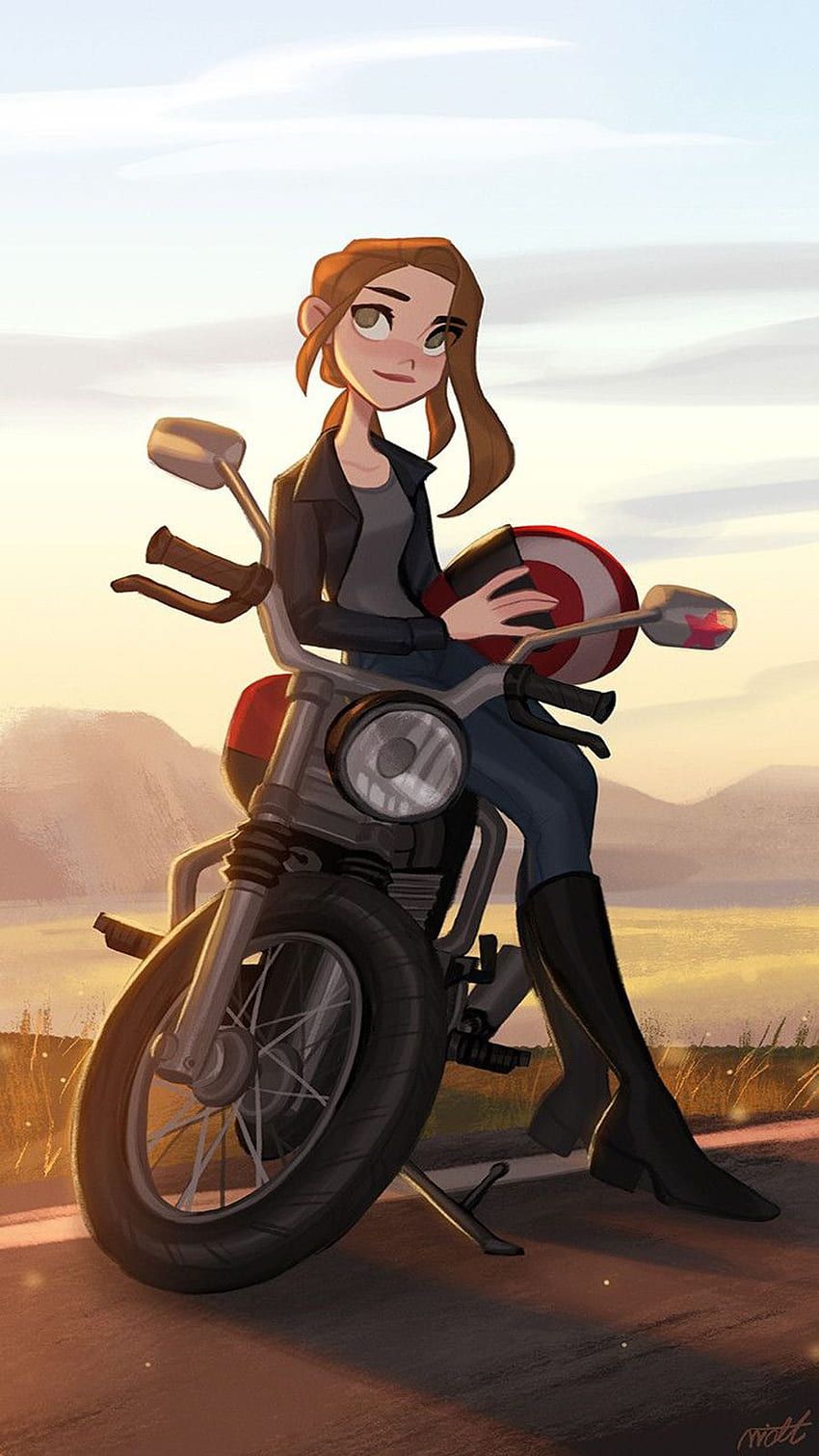 Bike Cartoon Wallpapers - Top Free Bike Cartoon Backgrounds ...
