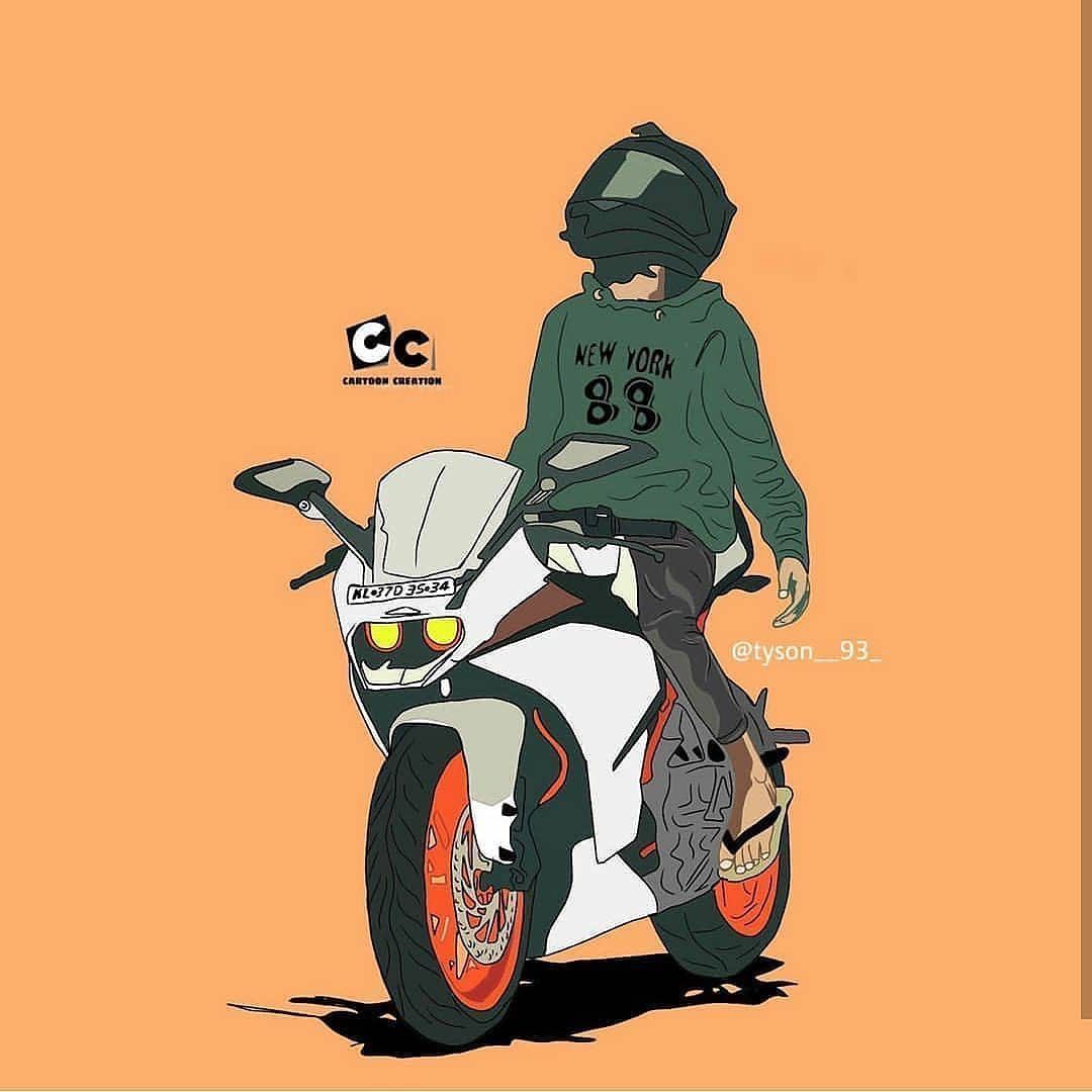 Bike Cartoon Wallpapers - Top Free Bike Cartoon Backgrounds ...