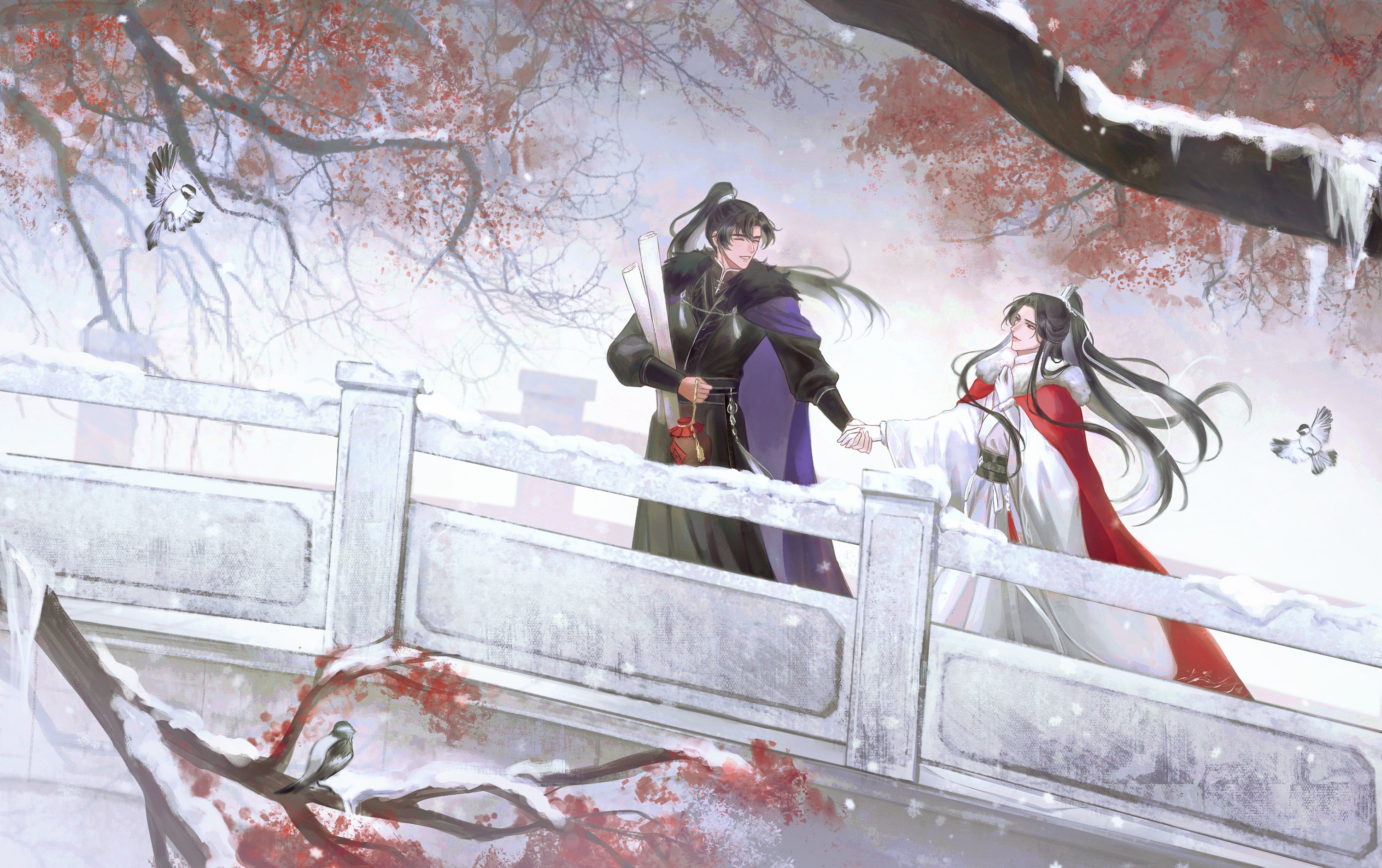 Erha He Ta De Bai Mao Shizun Wallpapers - Top Free Erha He Ta De Bai ...