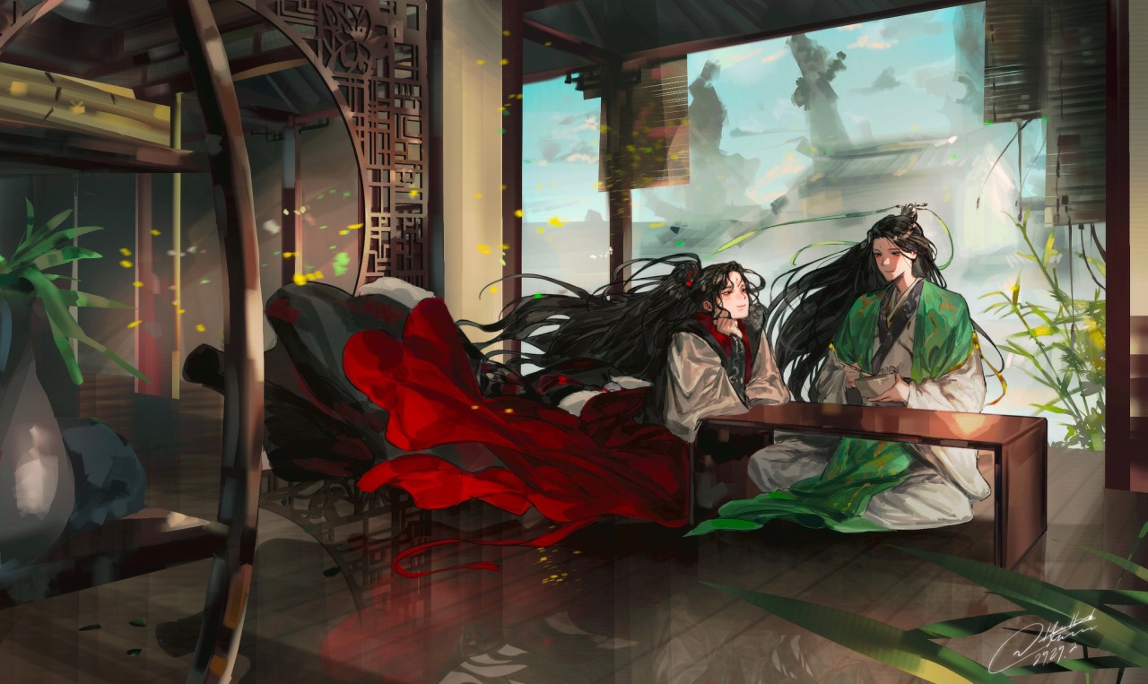 Erha He Ta De Bai Mao Shizun Wallpapers - Top Free Erha He Ta De Bai ...