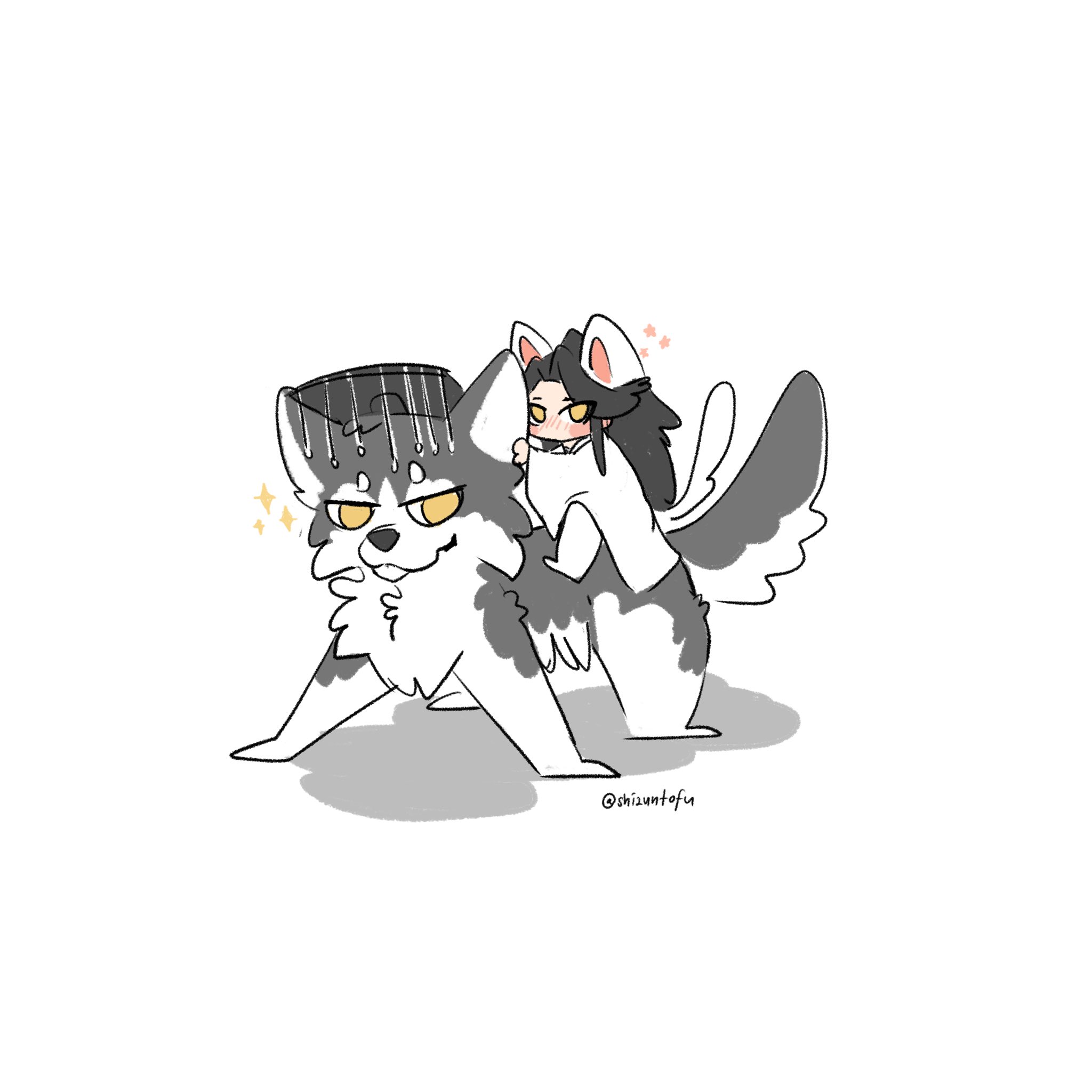 Erha He Ta De Bai Mao Shizun Wallpapers - Top Free Erha He Ta De Bai ...