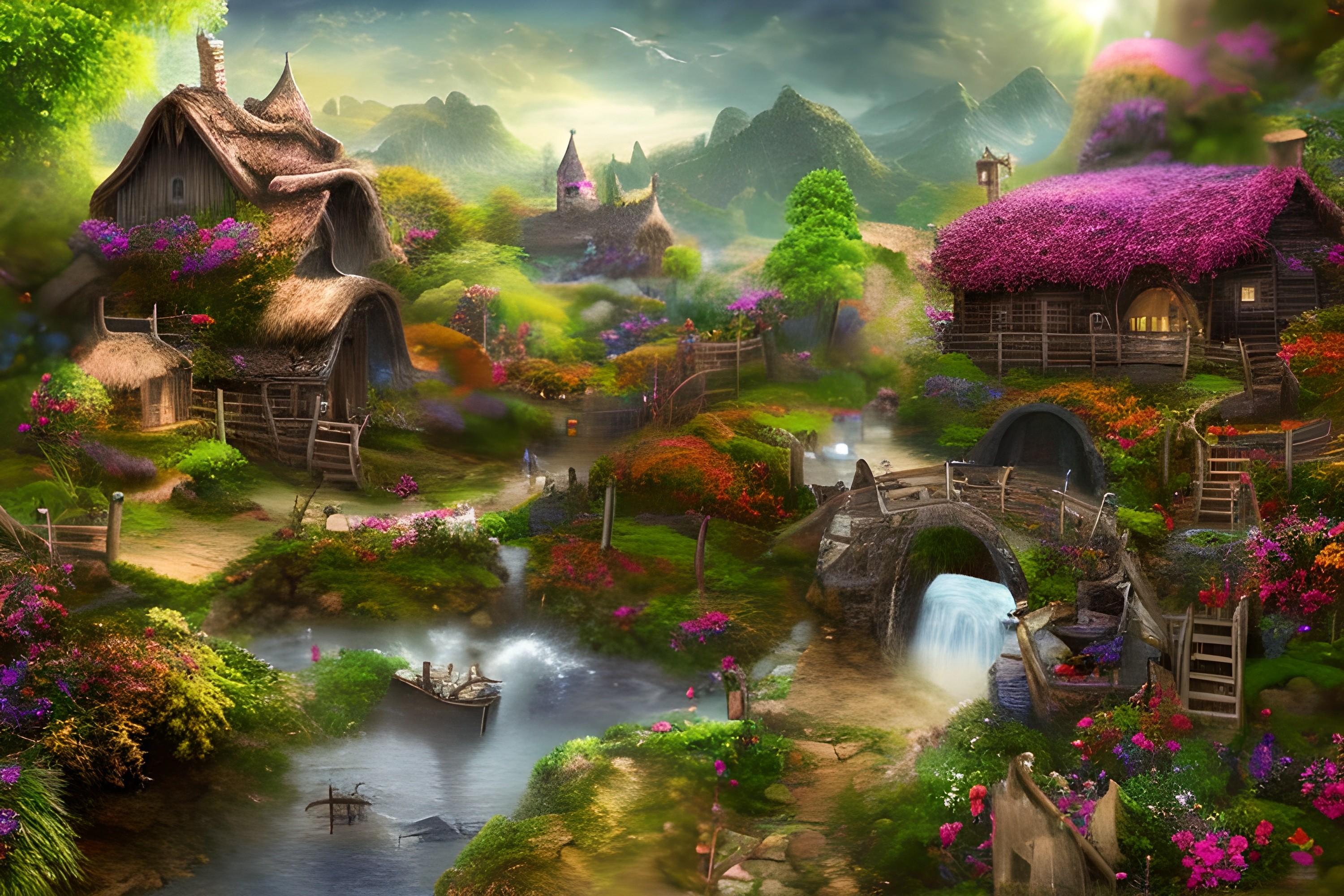 Village Scenery Wallpapers - Top Free Village Scenery Backgrounds ...