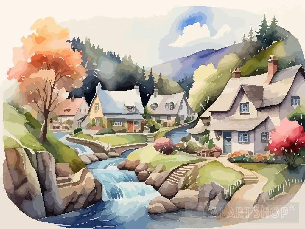 Village Scenery Wallpapers - Top Free Village Scenery Backgrounds ...
