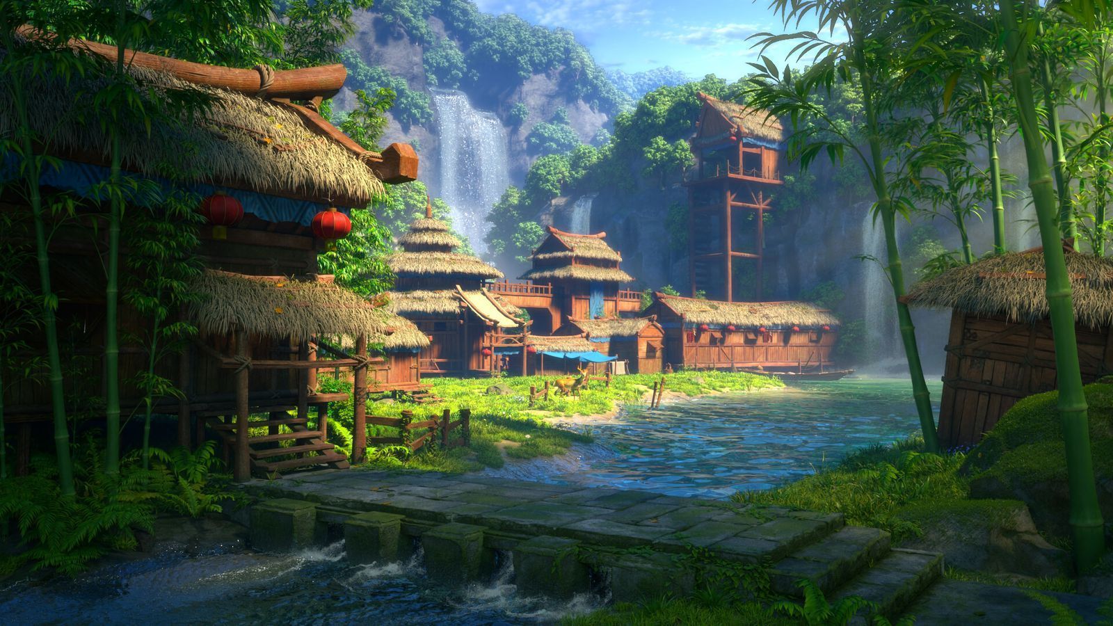 Village Scenery Wallpapers - Top Free Village Scenery Backgrounds ...