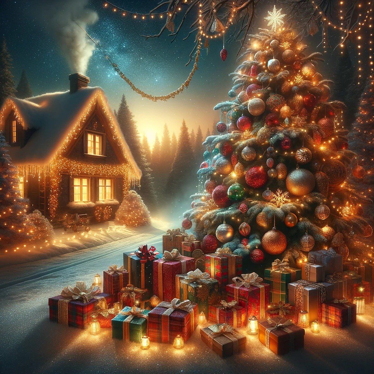 Christmas Fantasy Wallpapers - Top Free Christmas Fantasy Backgrounds ...