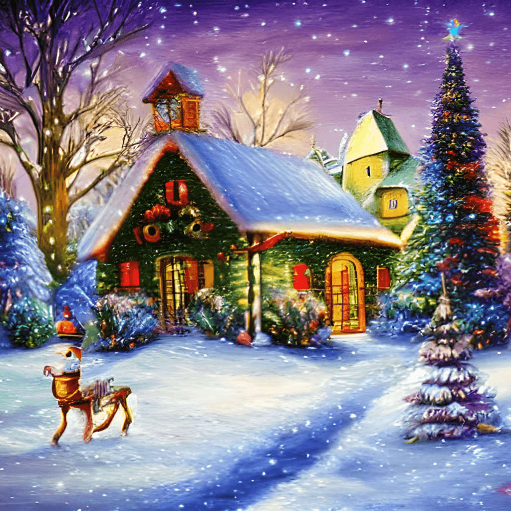 Christmas Fantasy Wallpapers - Top Free Christmas Fantasy Backgrounds ...