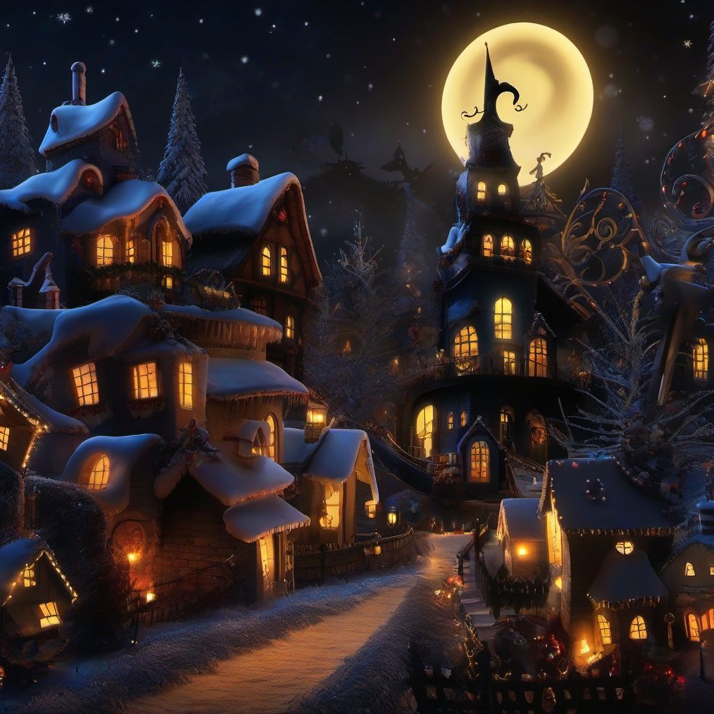 Christmas Fantasy Wallpapers - Top Free Christmas Fantasy Backgrounds ...