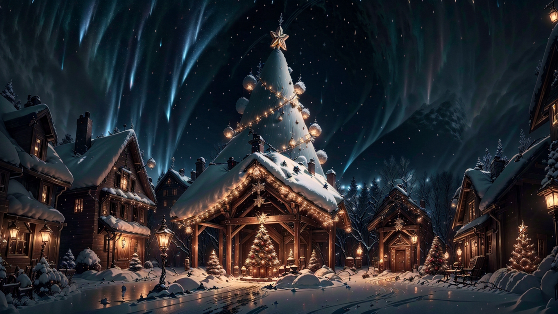 Christmas Fantasy Wallpapers - Top Free Christmas Fantasy Backgrounds ...