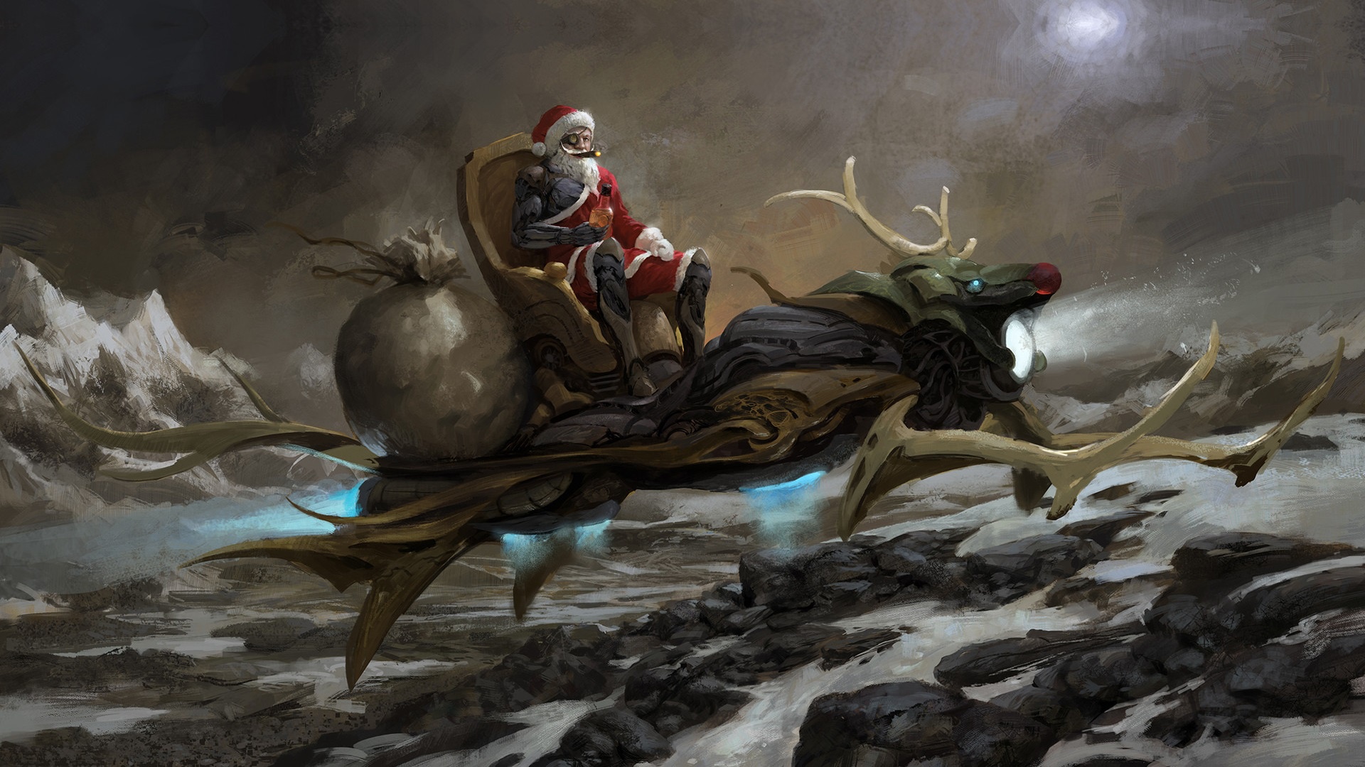 Christmas Fantasy Wallpapers - Top Free Christmas Fantasy Backgrounds ...