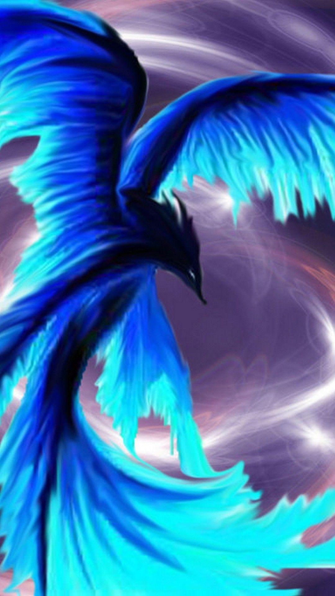 Cool Blue Phoenix Wallpapers - Top Free Cool Blue Phoenix Backgrounds ...