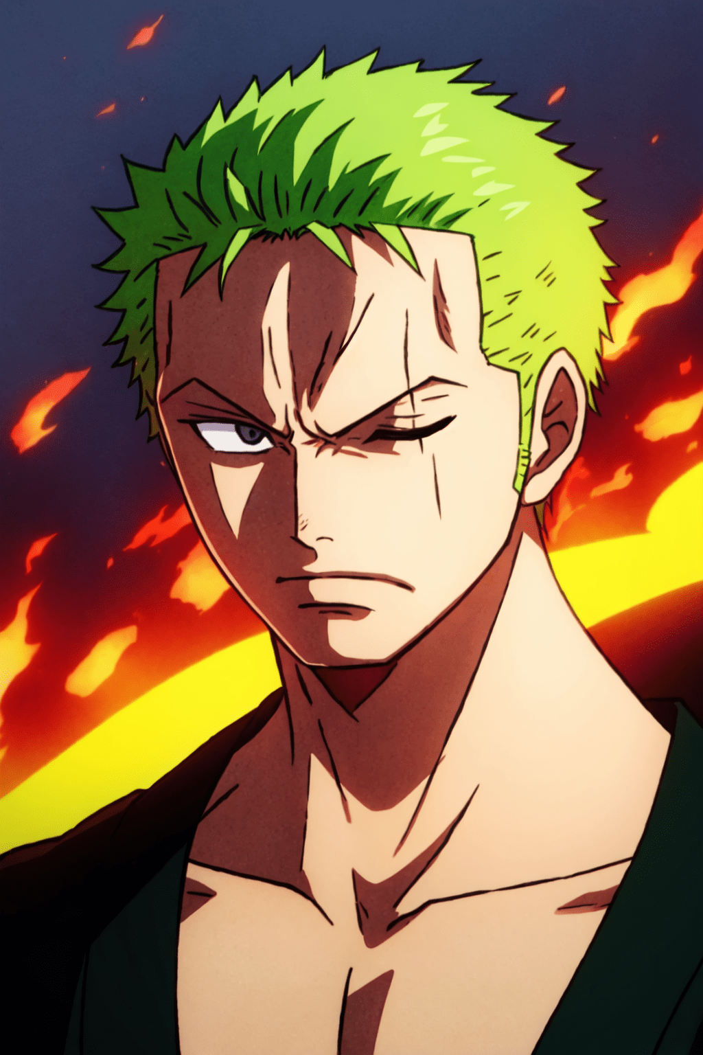 Zoro Eye Wallpapers - Top Free Zoro Eye Backgrounds - WallpaperAccess