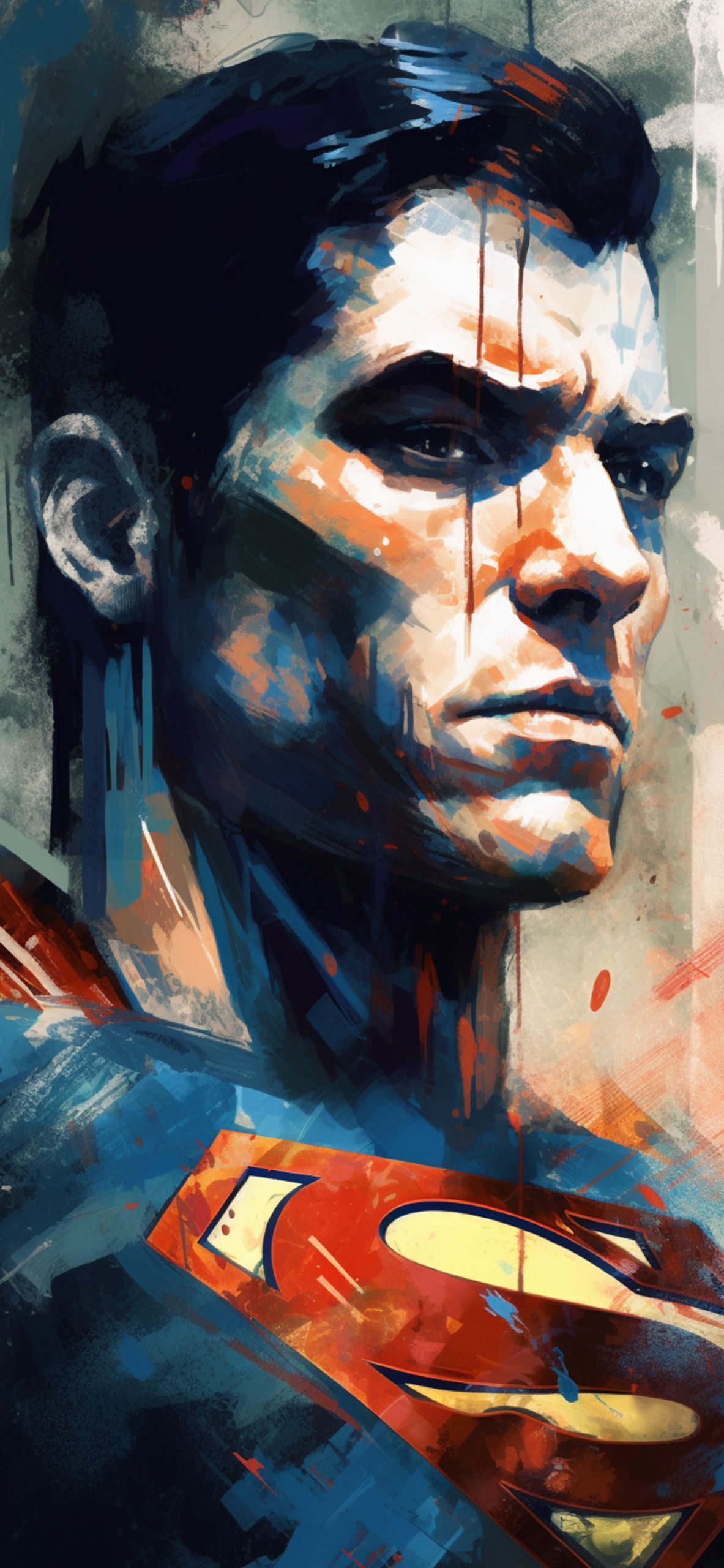 Superman Portrait Wallpapers - Top Free Superman Portrait Backgrounds ...