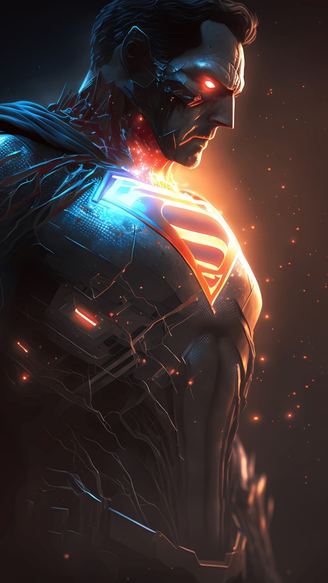 Superman Portrait Wallpapers - Top Free Superman Portrait Backgrounds ...
