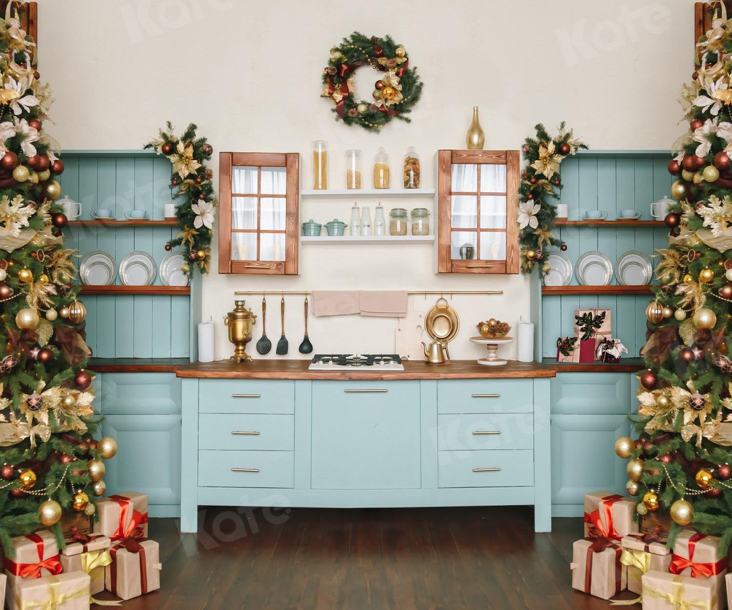 Christmas Kitchen Wallpapers - Top Free Christmas Kitchen Backgrounds ...
