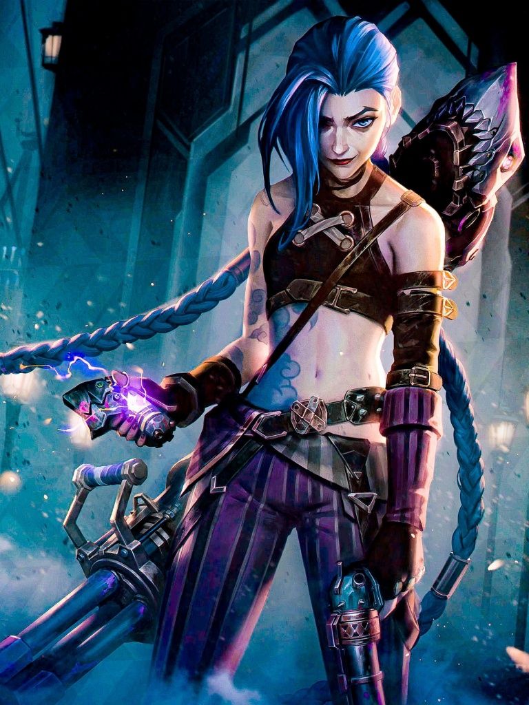 Jinx iPhone Wallpapers - Top Free Jinx iPhone Backgrounds - WallpaperAccess