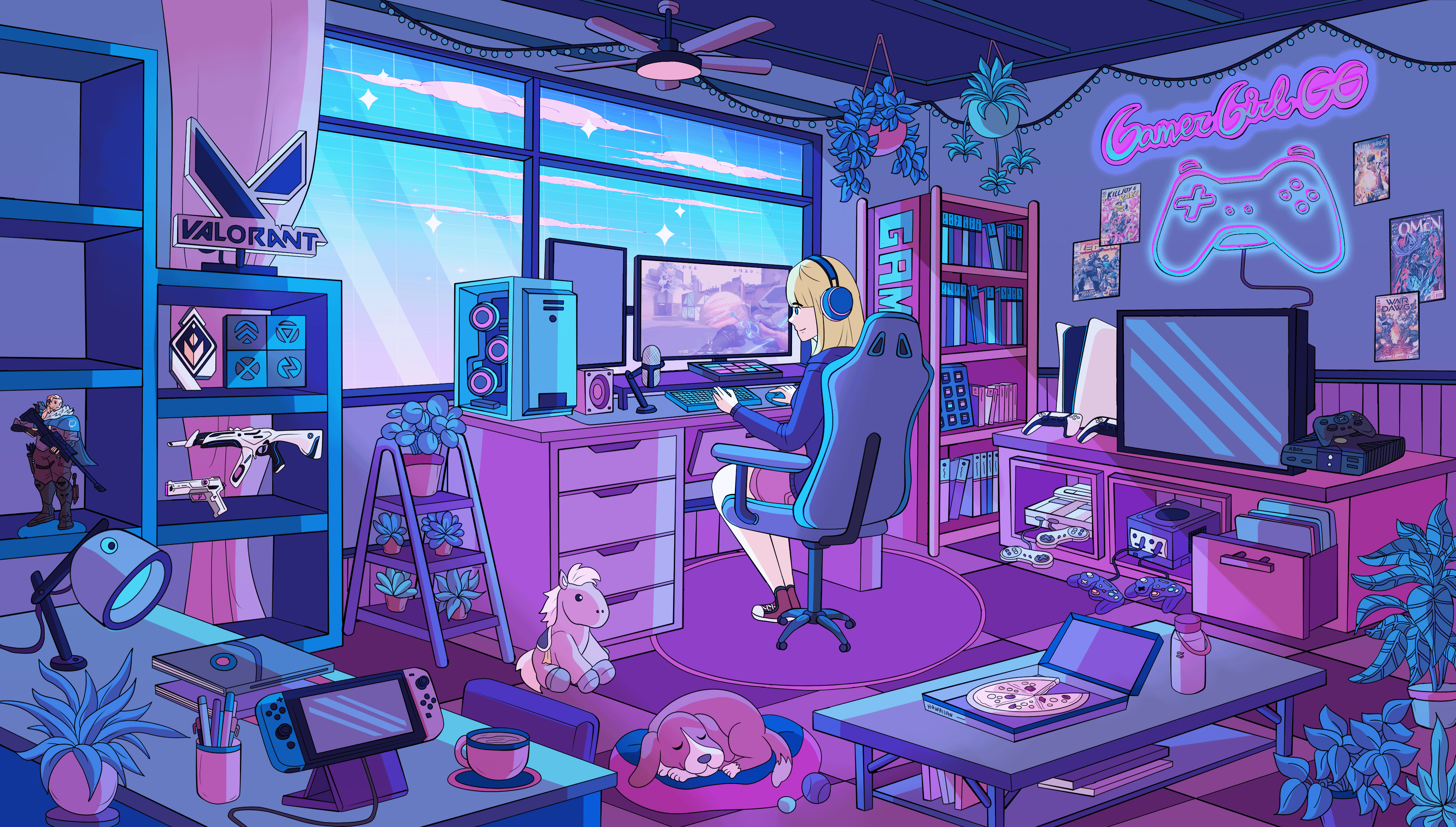 LOFI GAMER Wallpapers - Top Free LOFI GAMER Backgrounds - WallpaperAccess