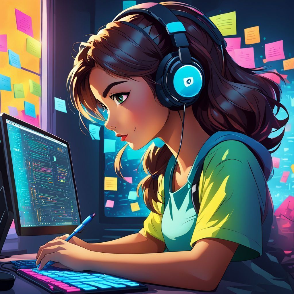 Coder Girl Wallpapers - Top Free Coder Girl Backgrounds - WallpaperAccess