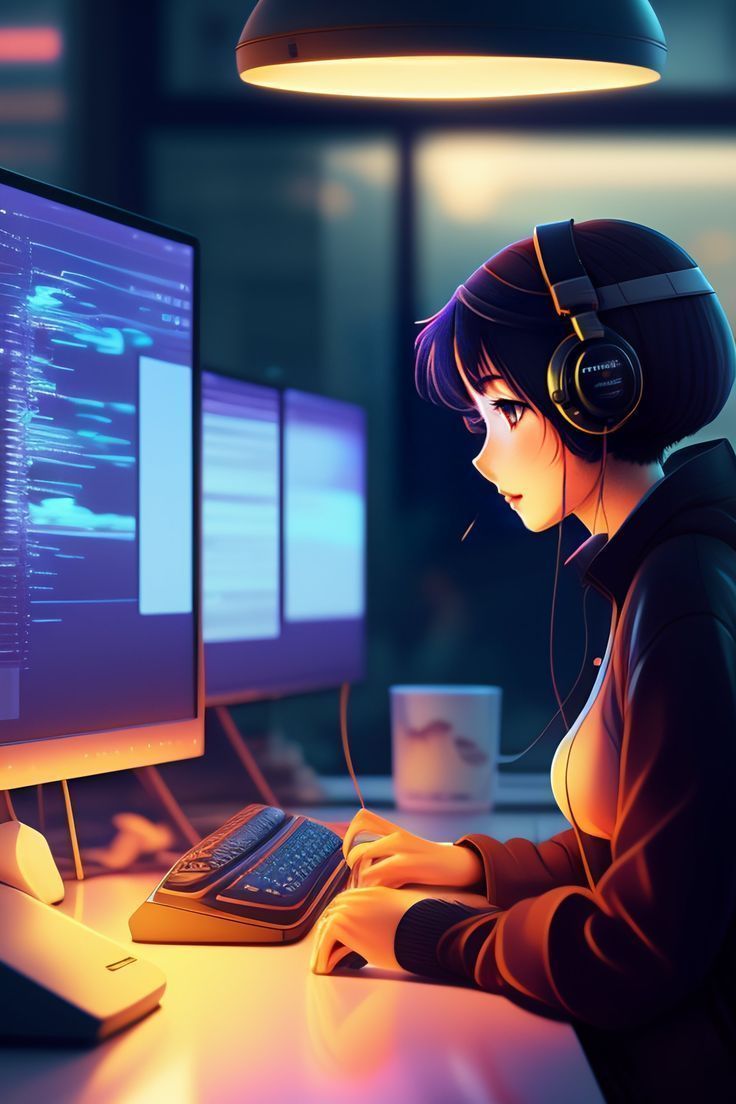 Coder Girl Wallpapers - Top Free Coder Girl Backgrounds - WallpaperAccess